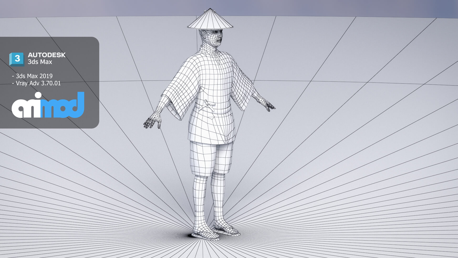 Porter Costume - 3D Model by animod