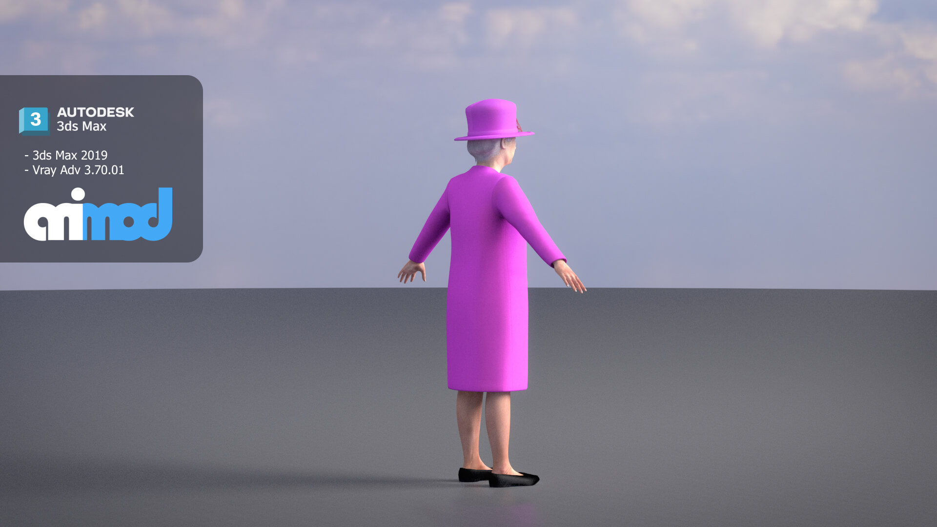 Queen Elizabeth - 3D Model by animod