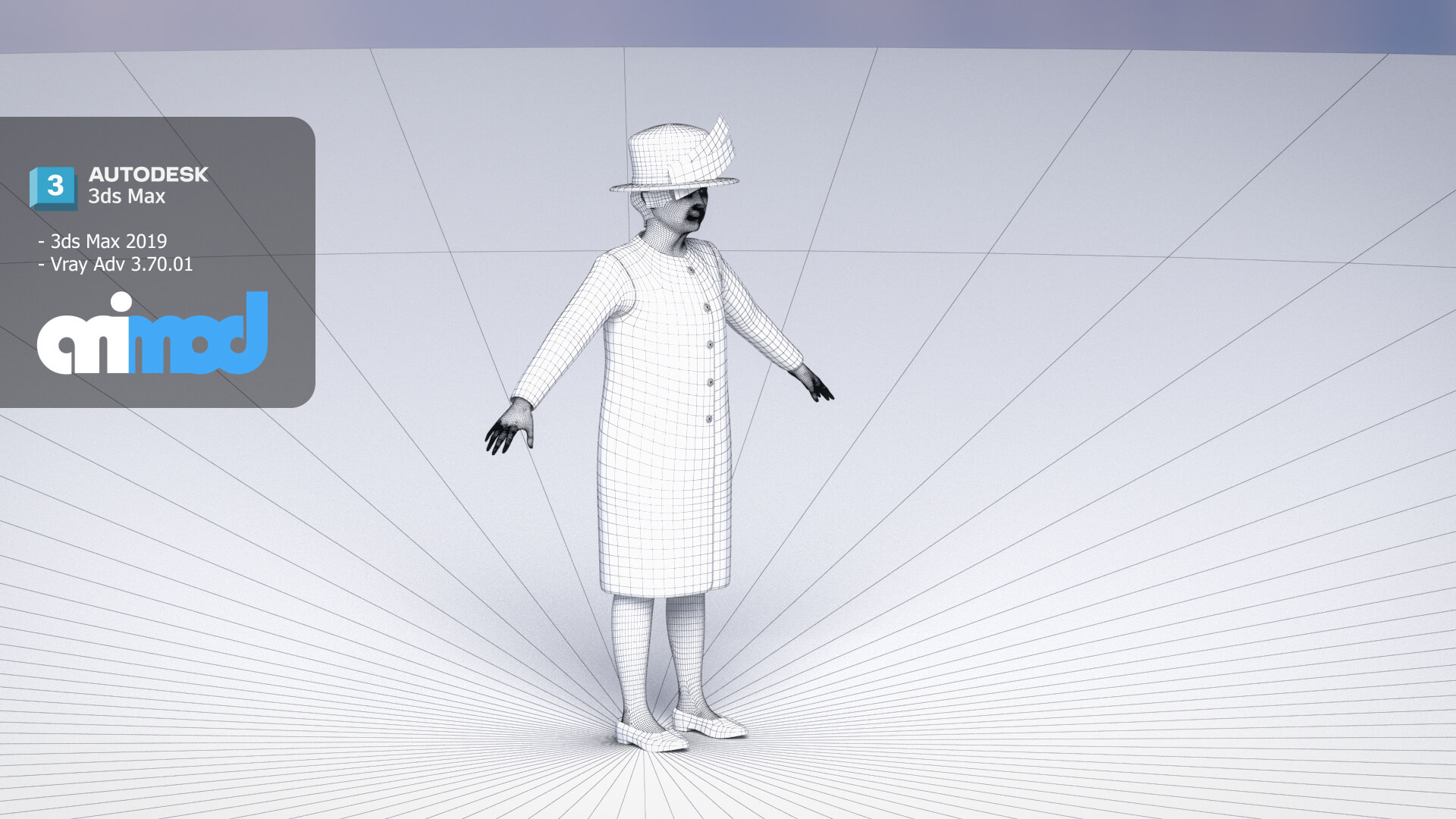 Queen Elizabeth - 3D Model by animod