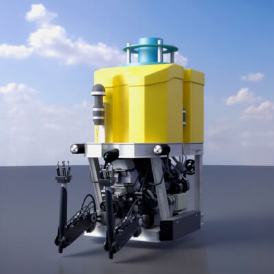 Robot Diver Character - 3D Model by animod