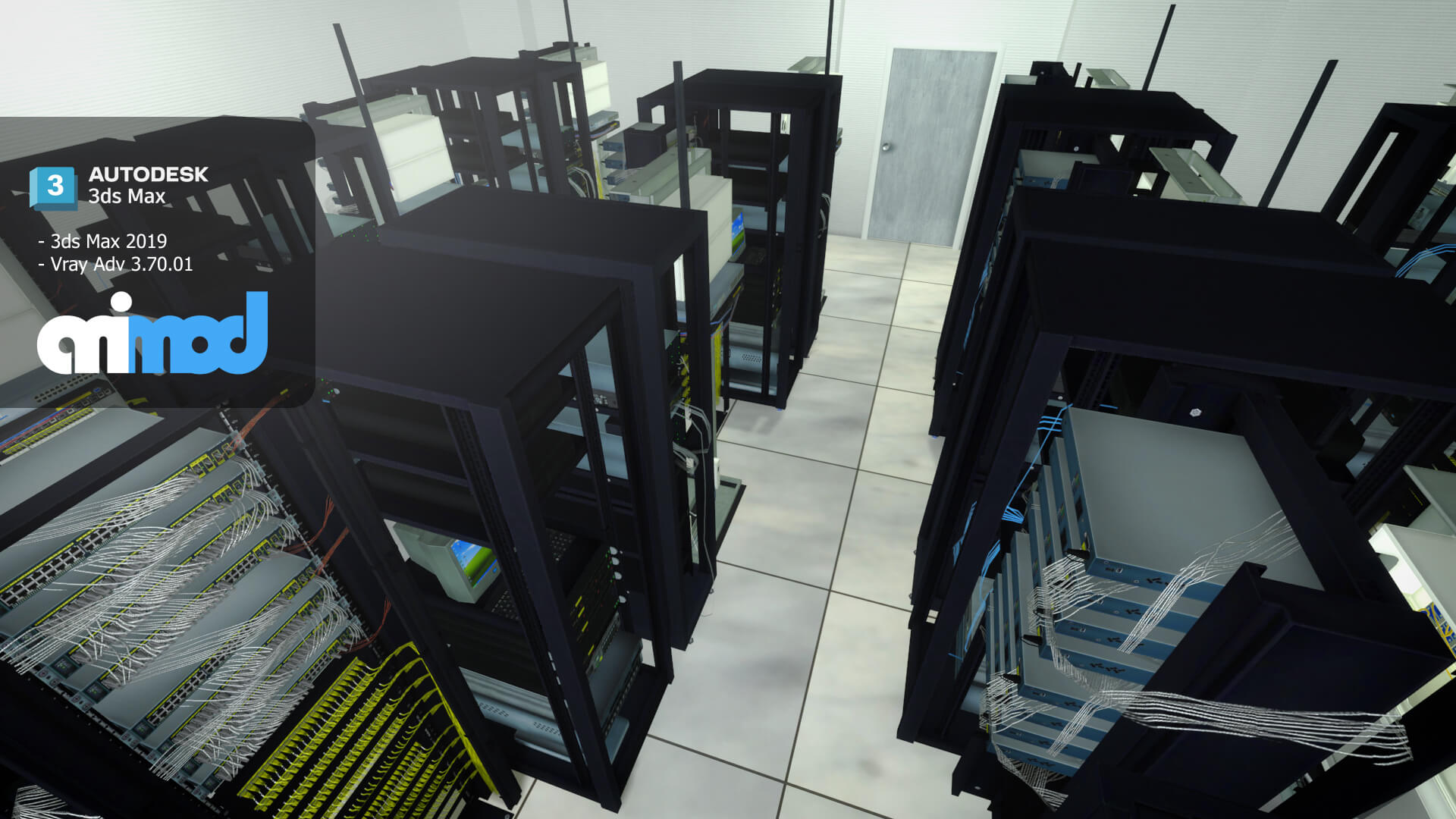 Server Rack Pack - 3D Model by animod