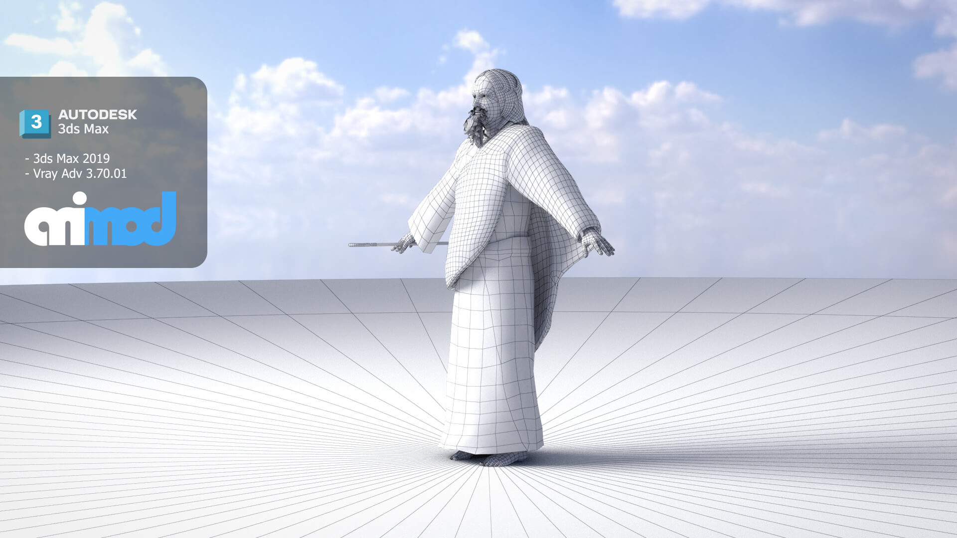 Shepherd Sheep - 3D Model by animod