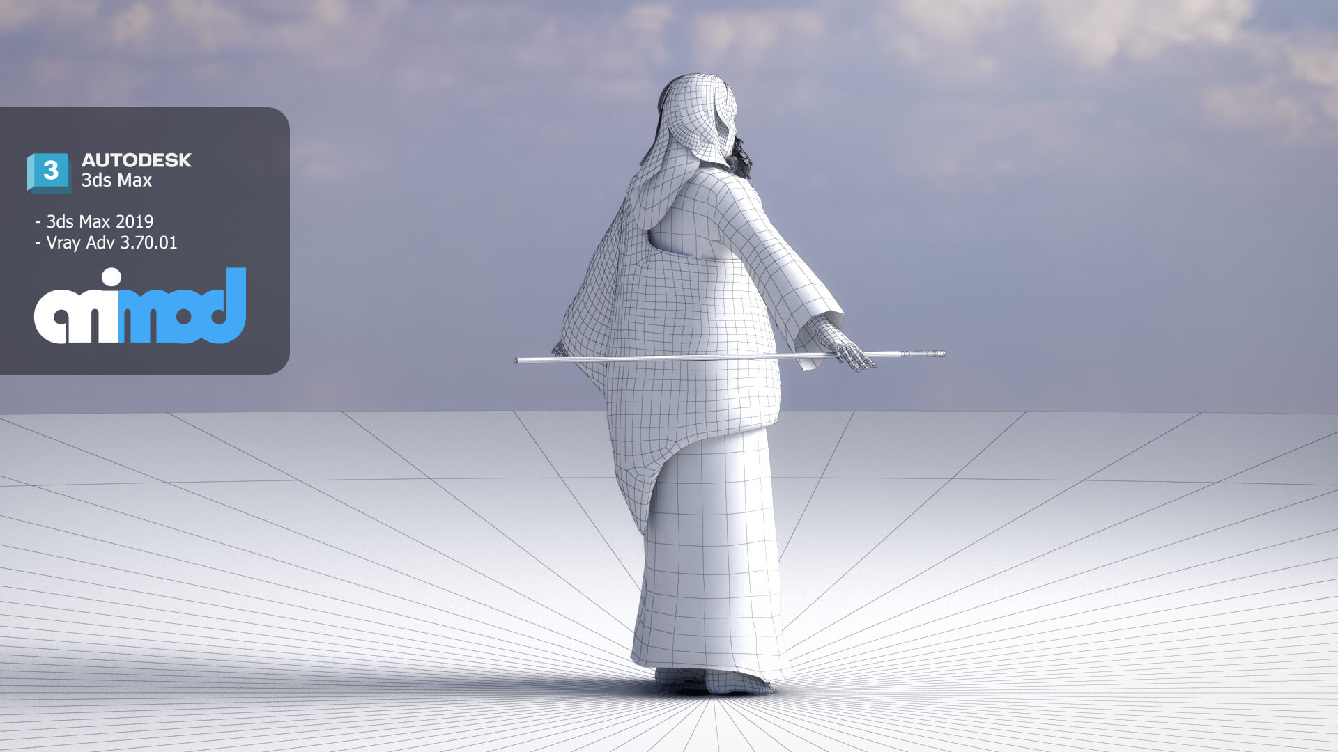 Shepherd Sheep - 3D Model by animod