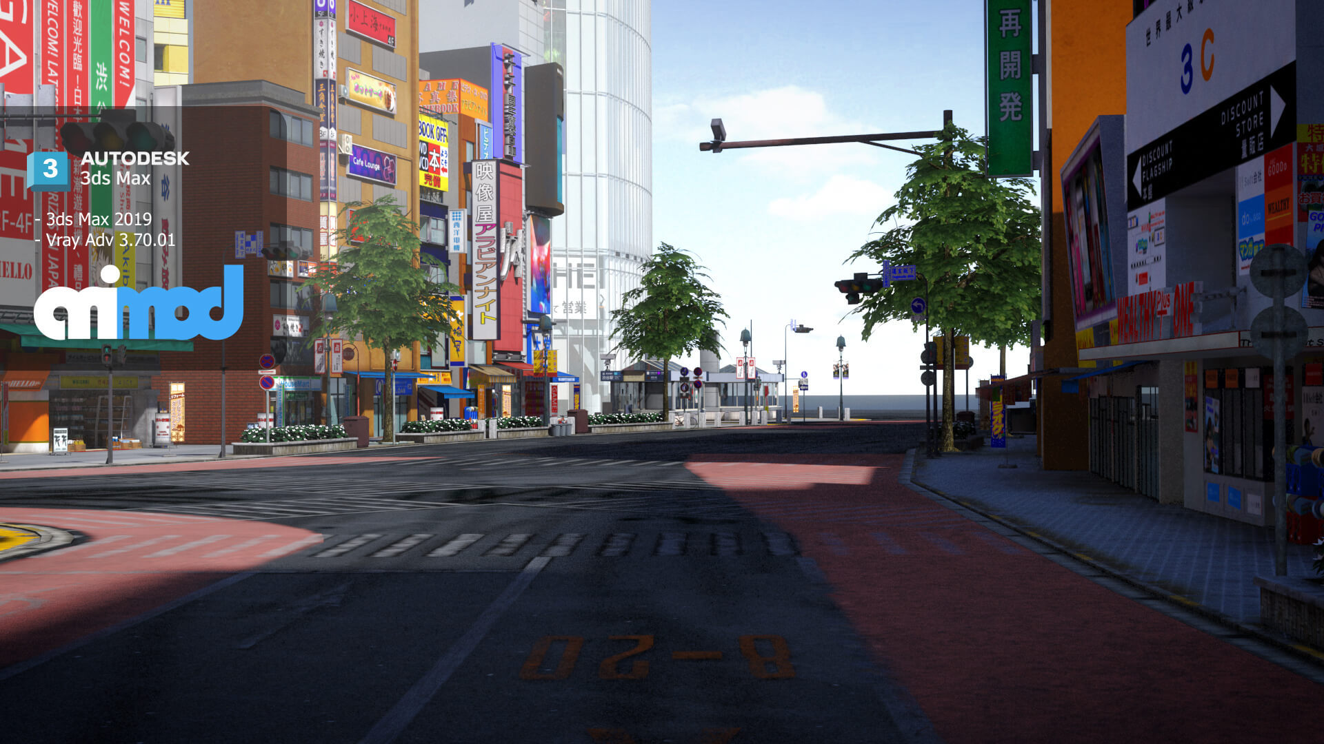 Tokyo Shibuya 109 - 3D Model by animod