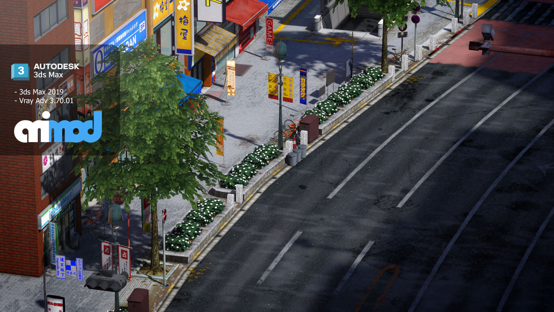 Tokyo Shibuya 109 - 3D Model by animod