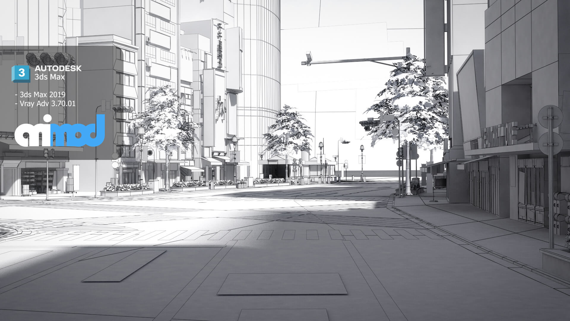 Tokyo Shibuya 109 - 3D Model by animod