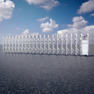 Sliding Electric Gates - 3D Model by animod