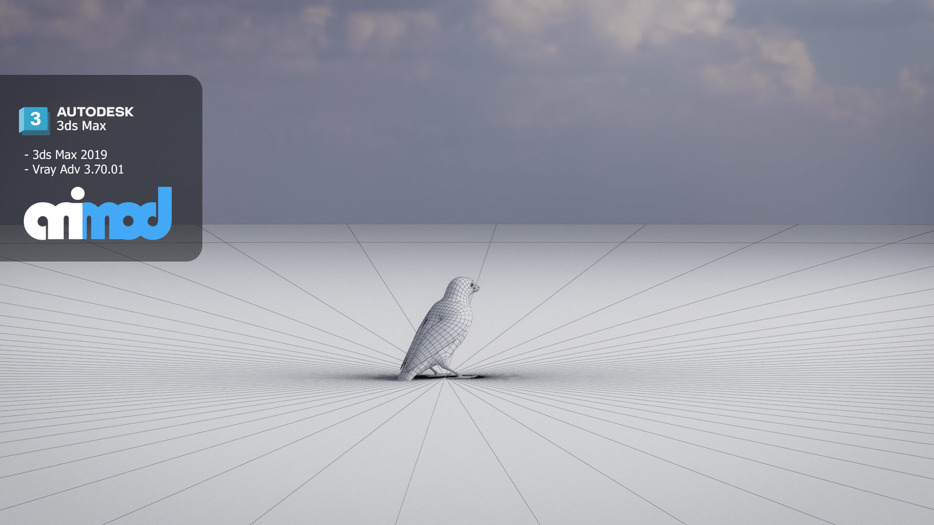 Sparrow Bird 001 - 3D Model by animod