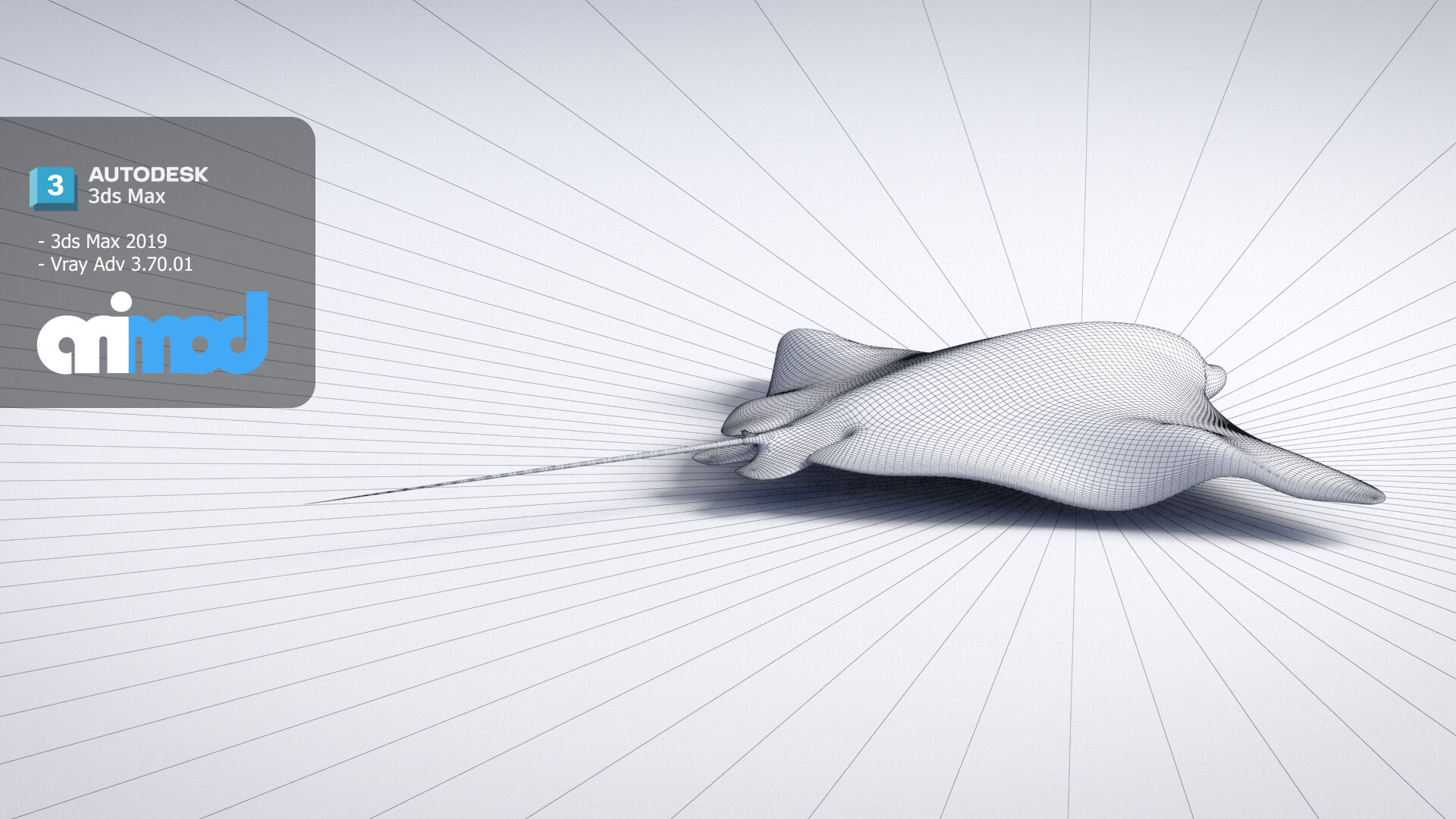 Spotted Eagle Ray - 3D Model by animod