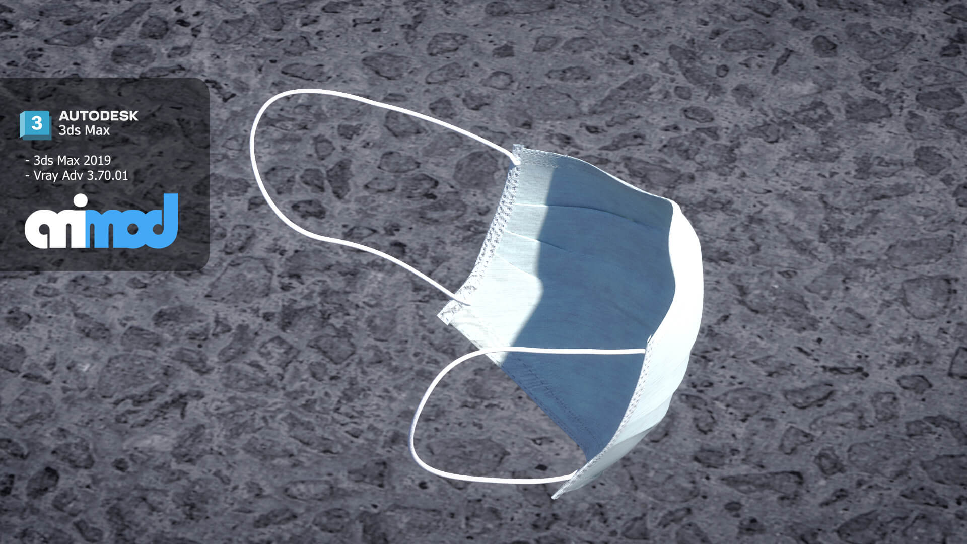 Surgical Mask - 3D Model by animod