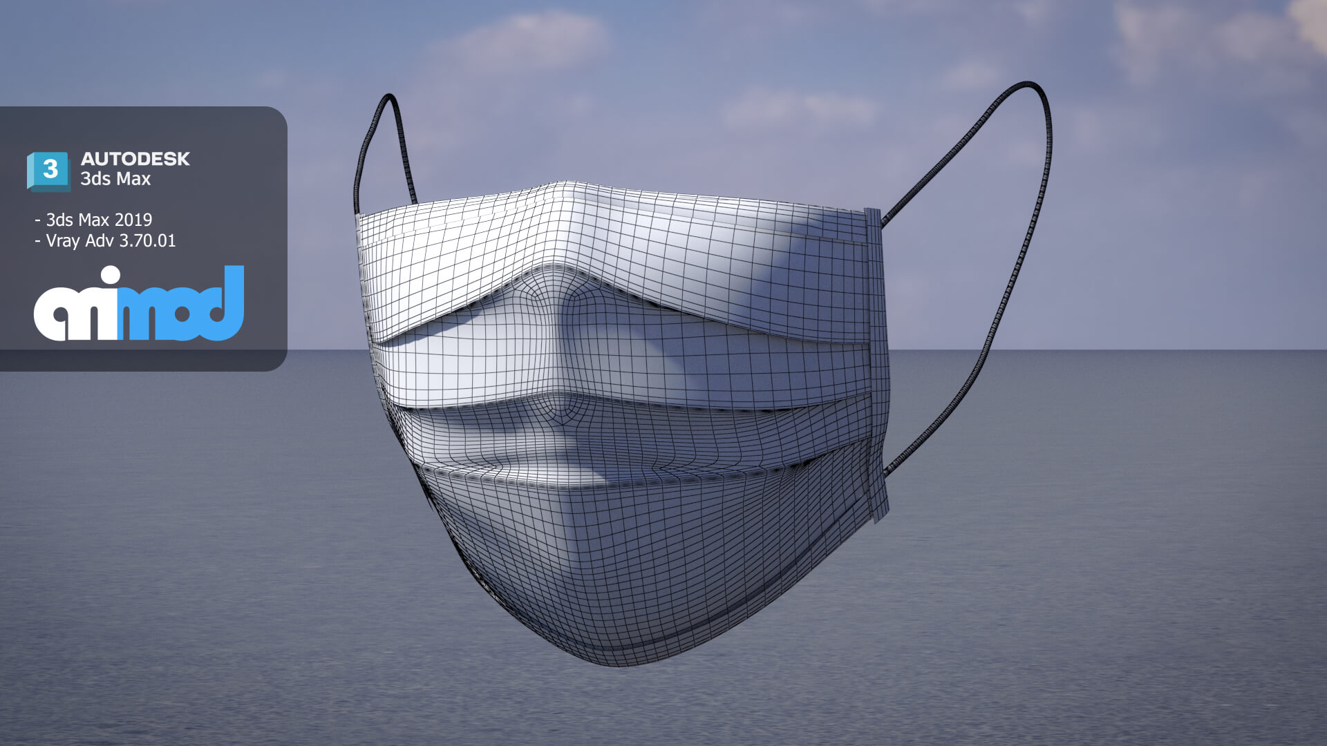Surgical Mask - 3D Model by animod