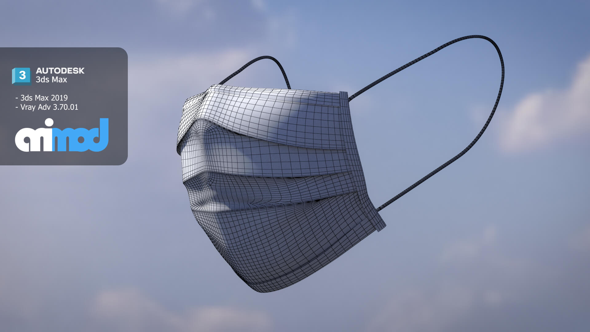 Surgical Mask - 3D Model by animod