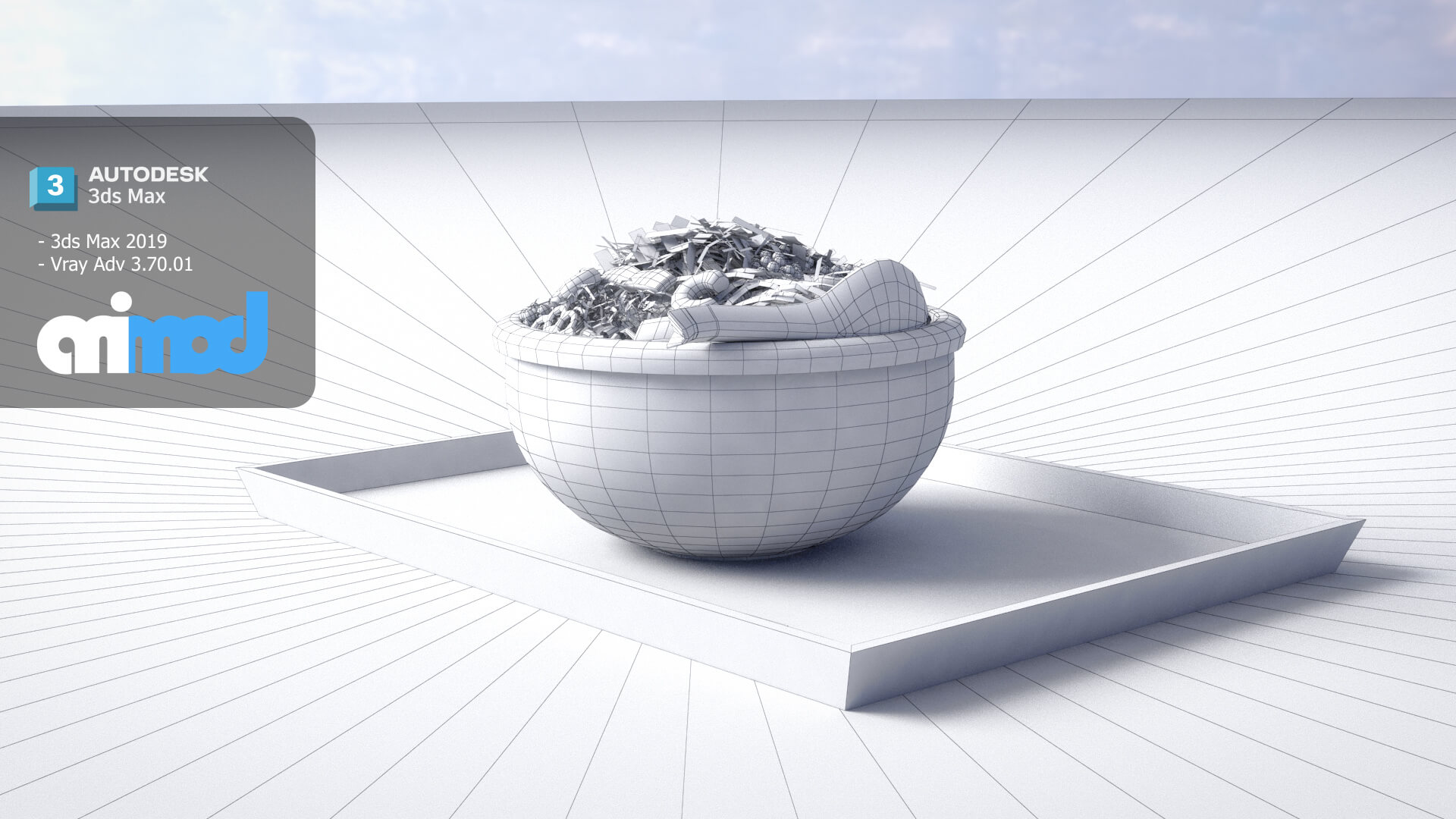 Sushi Rice Meal - 3D Model by animod