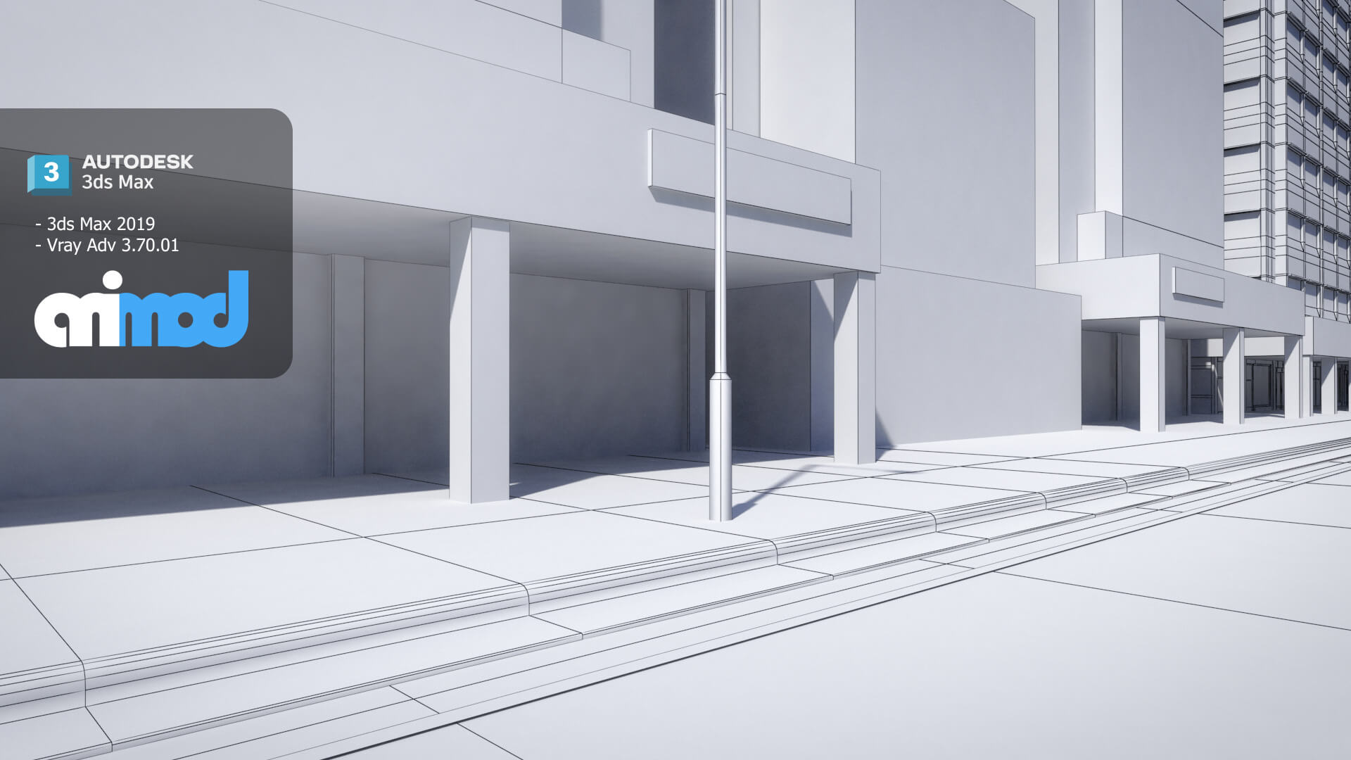 Taiwan Crossroads 02 - 3D Model by animod