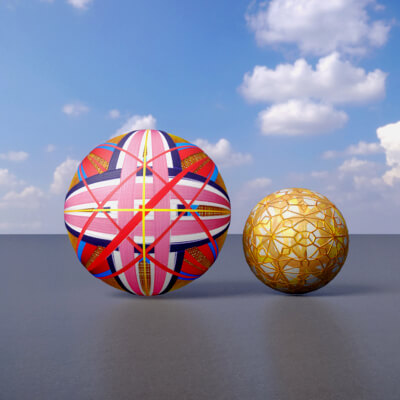 Traditional Japanese Handball - 3D Model by animod