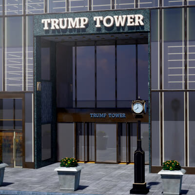 Trump Tower NY - 3D Model by animod