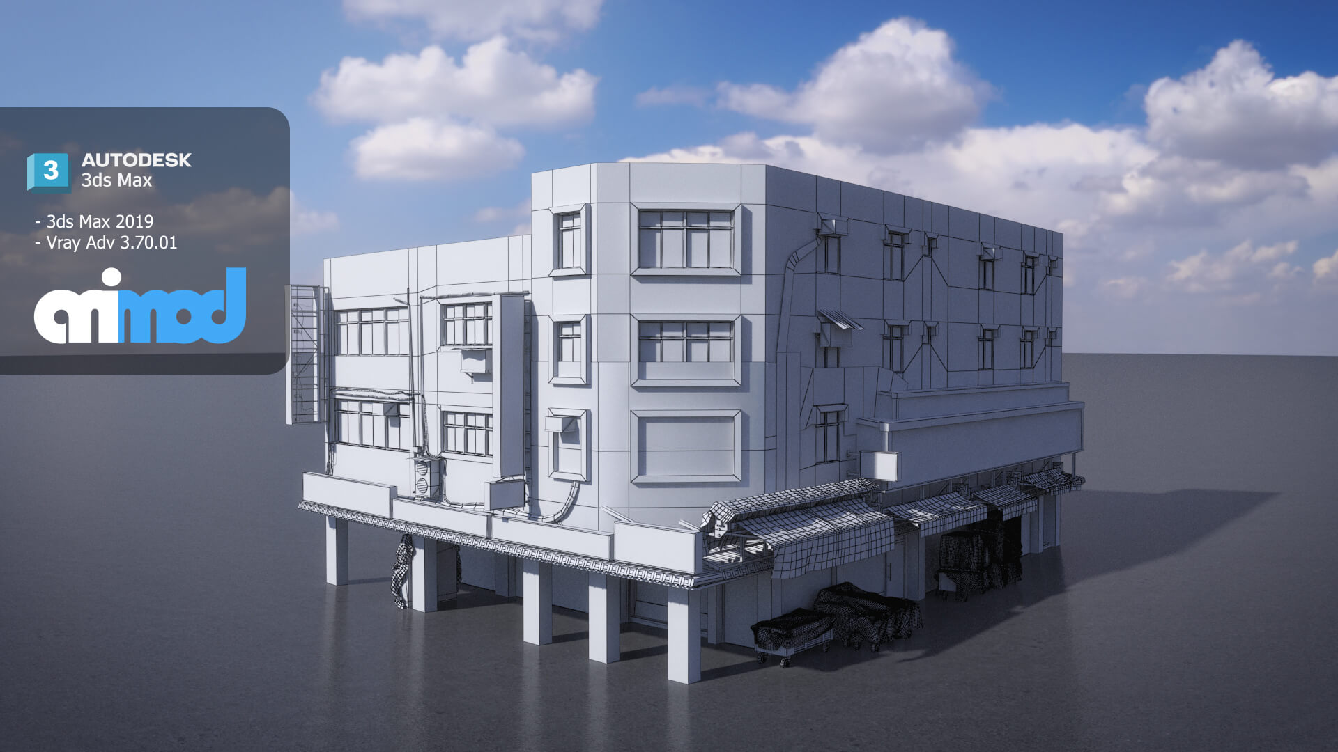 Tw 3F Apartment - 3D Model by animod