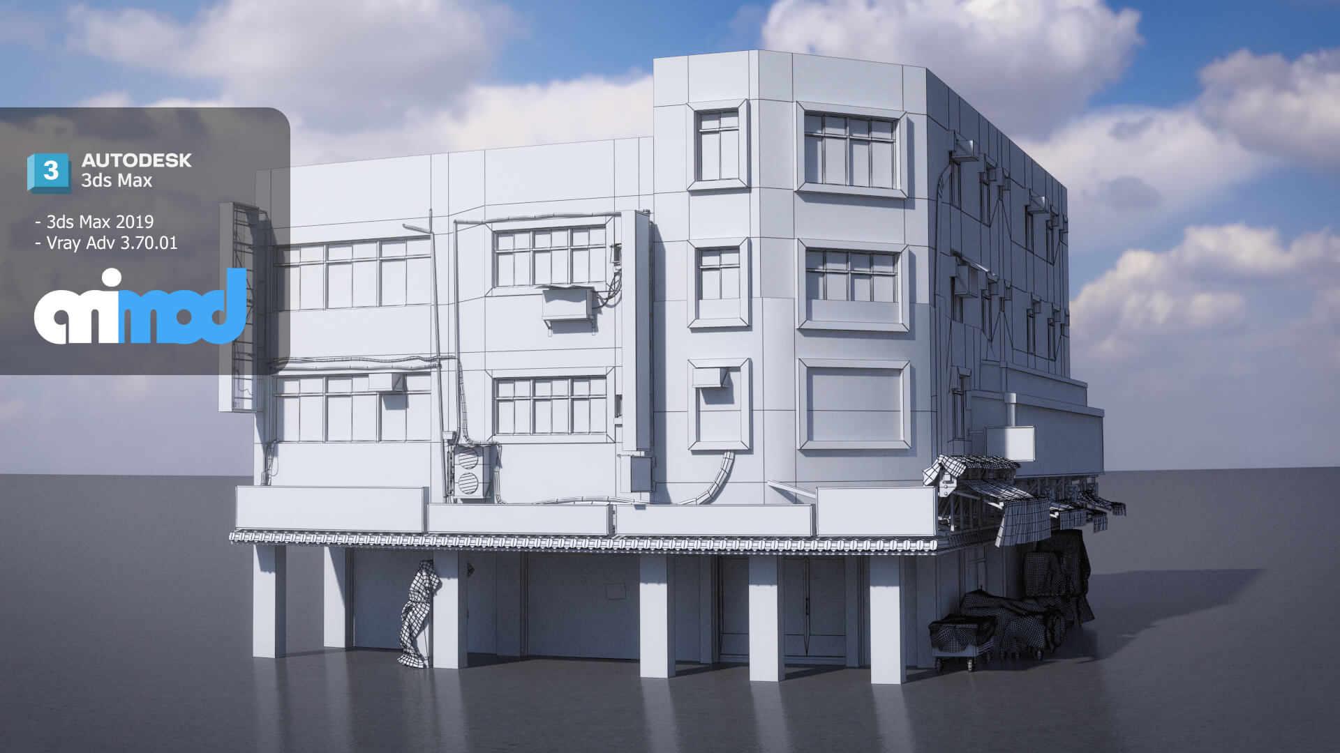 Tw 3F Apartment - 3D Model by animod