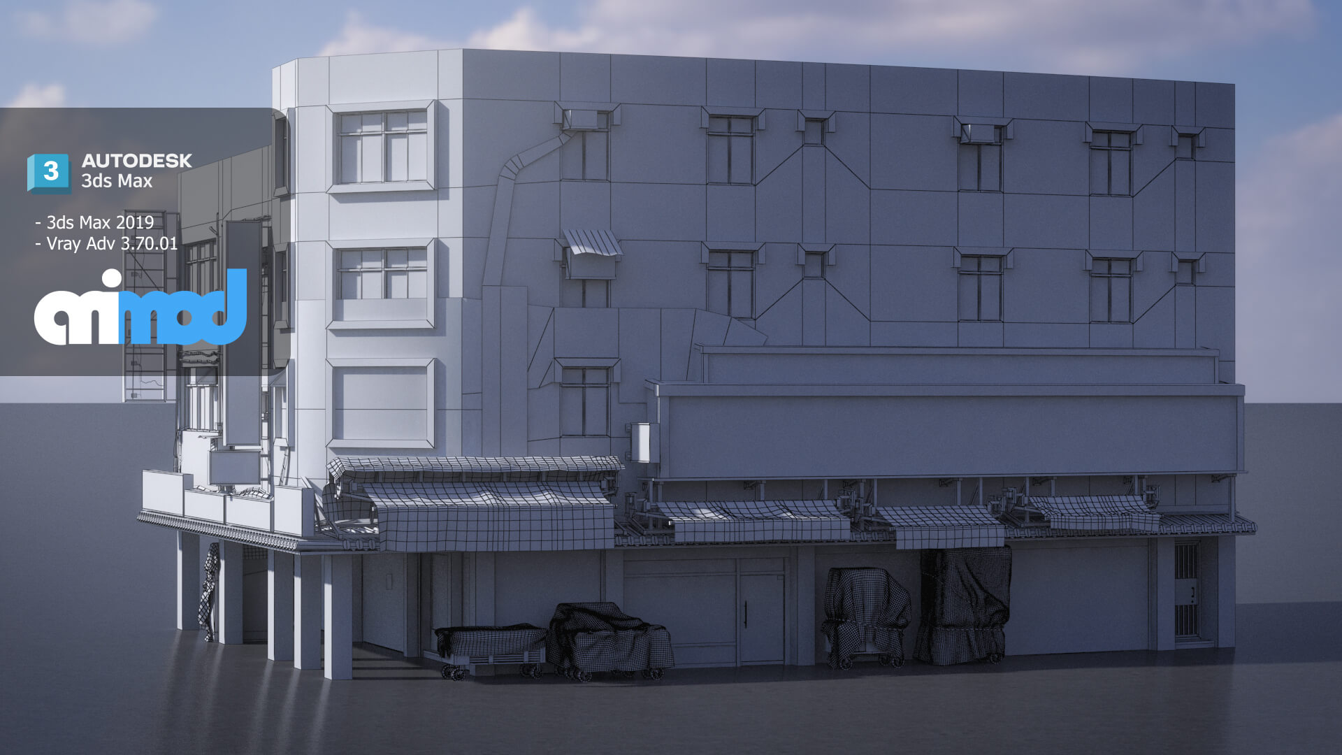 Tw 3F Apartment - 3D Model by animod