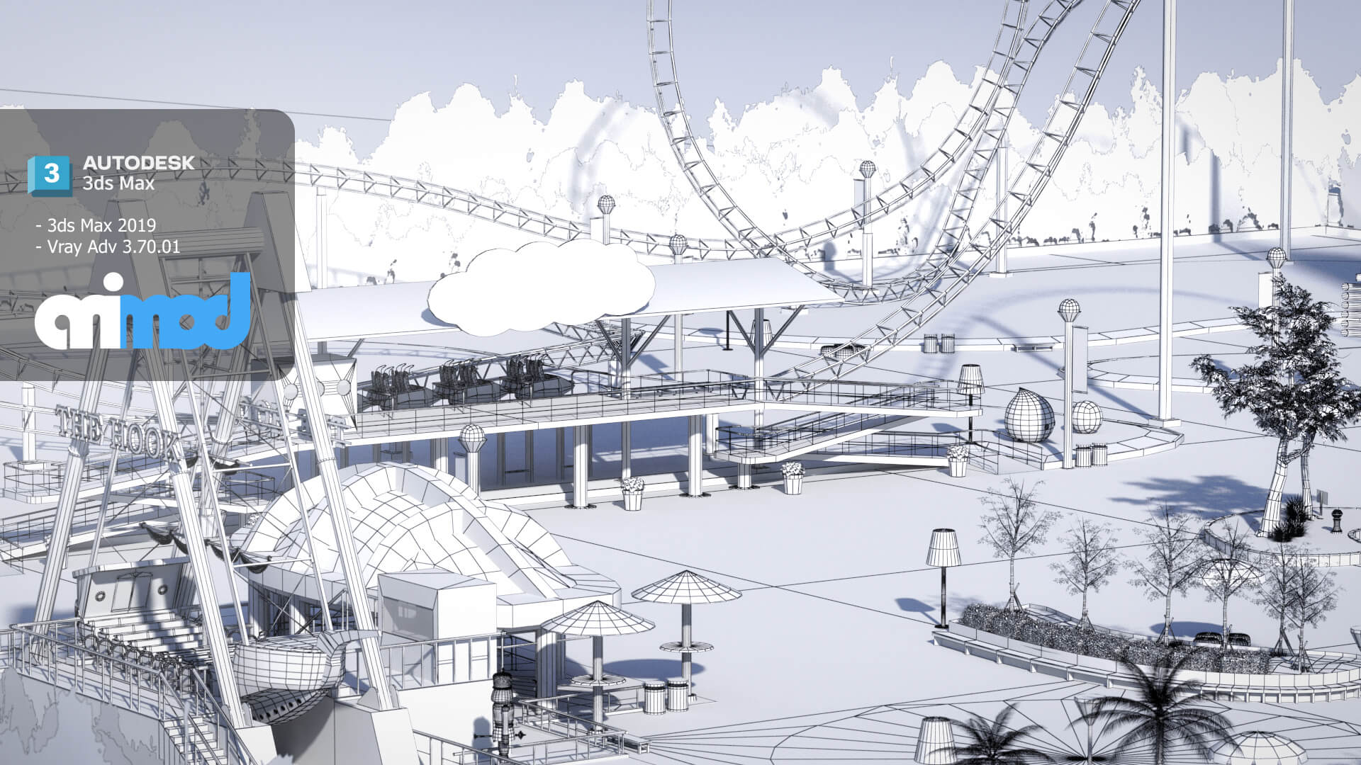 Tw Amusementpark - 3D Model by animod