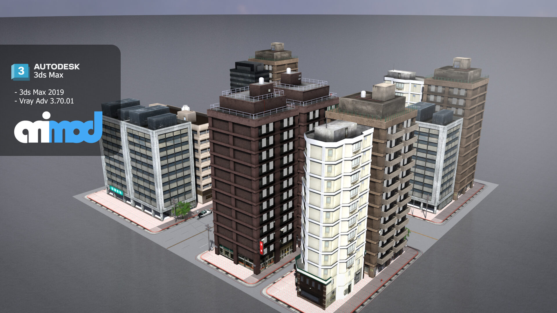 Taiwan Building - 3D Model by animod