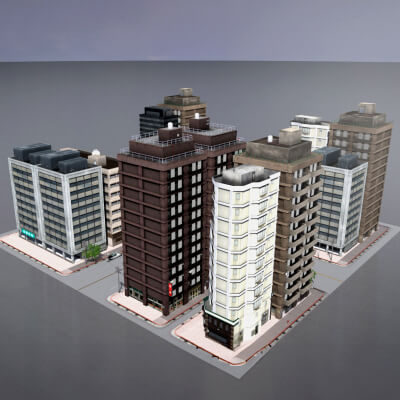 Taiwan Building - 3D Model by animod
