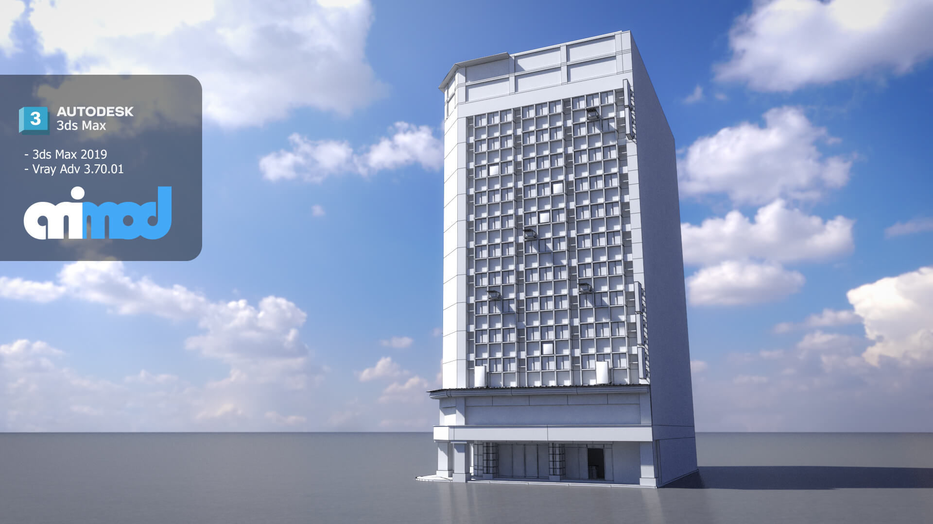 Tw Buildings 004 1 - 3D Model by animod