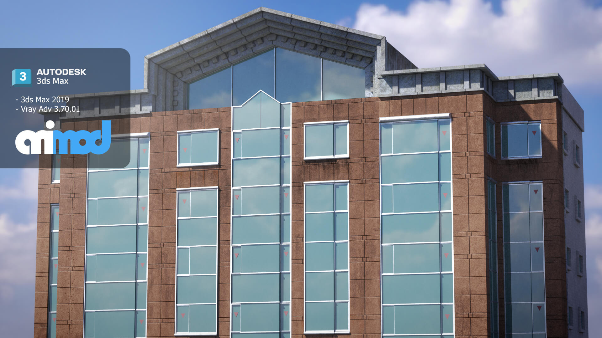 Tw Buildings 010 - 3D Model by animod