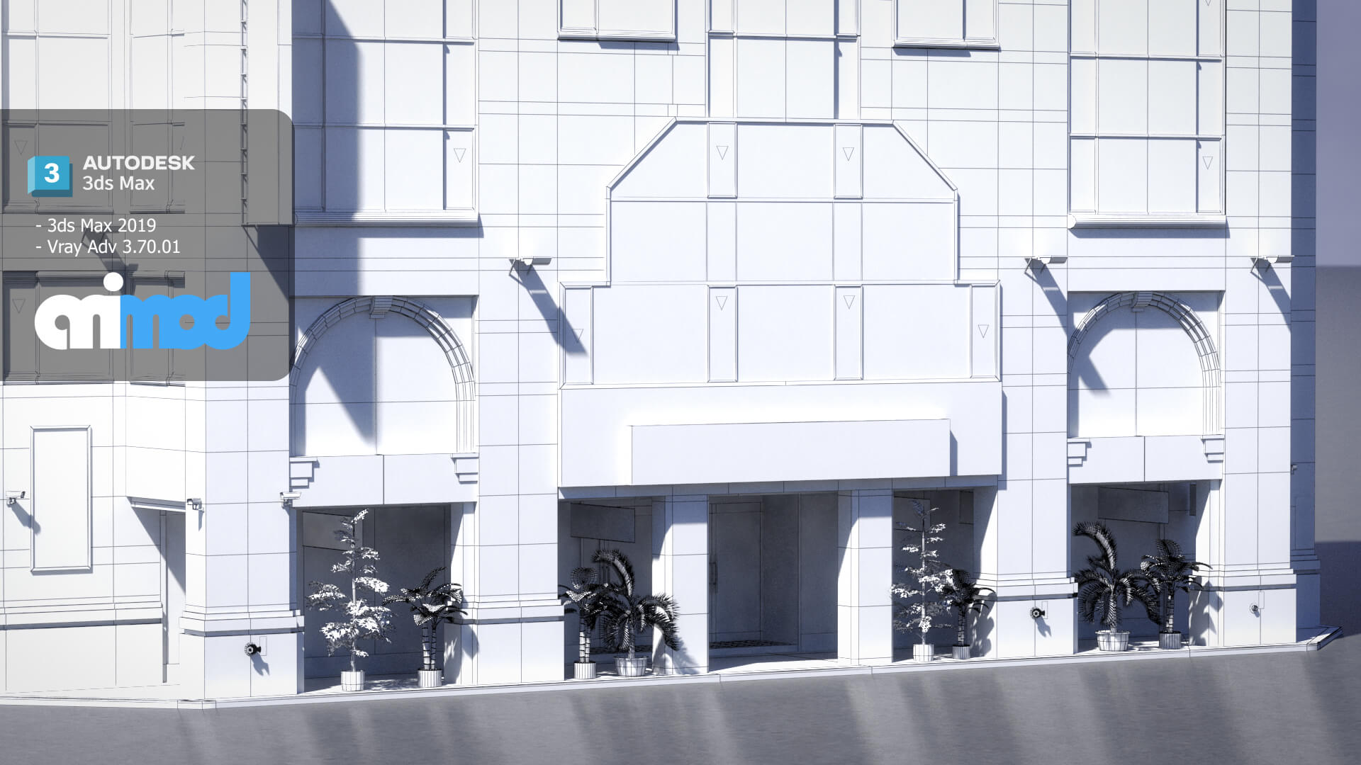 Tw Buildings 010 - 3D Model by animod