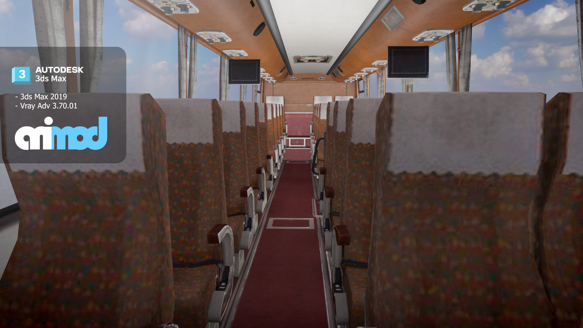 Taiwan Bus 010 - 3D Model by animod