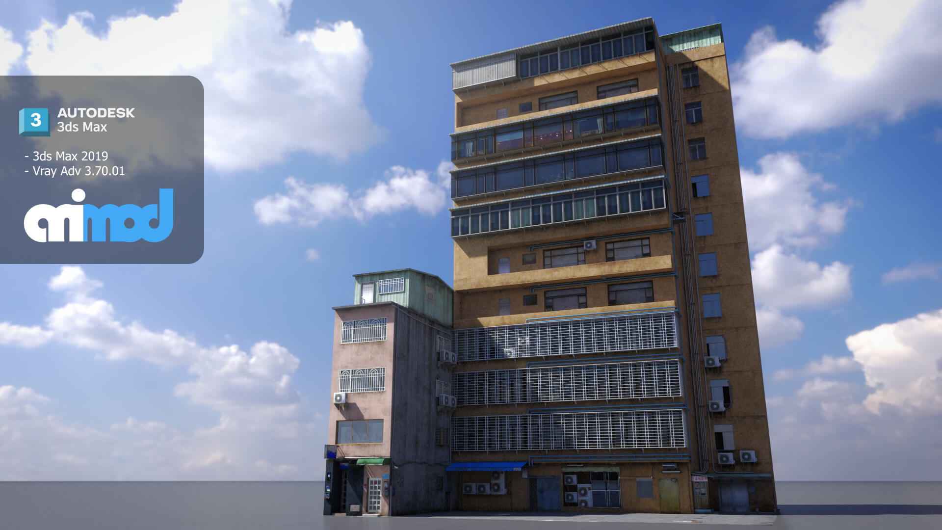 Tw House 002 - 3D Model by animod