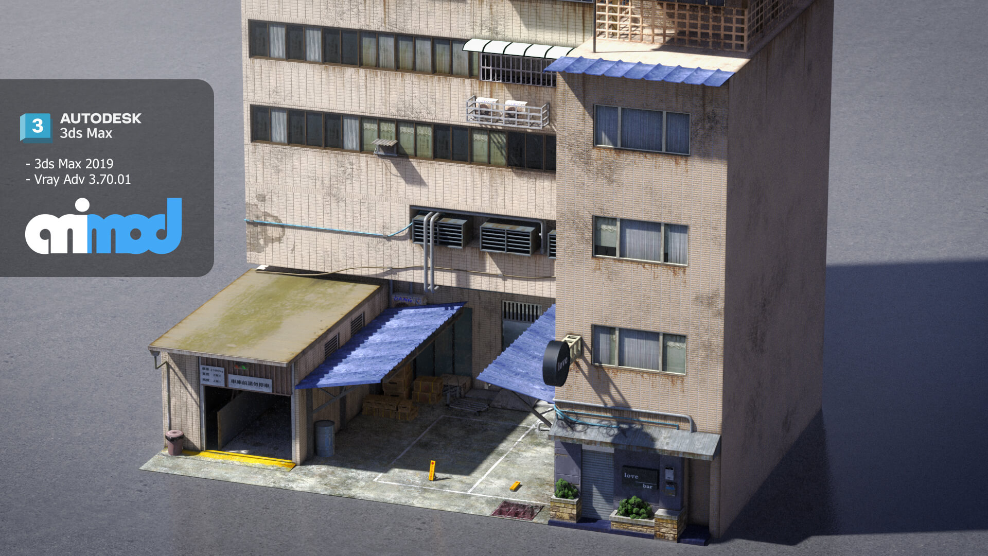 Tw House 003 - 3D Model by animod