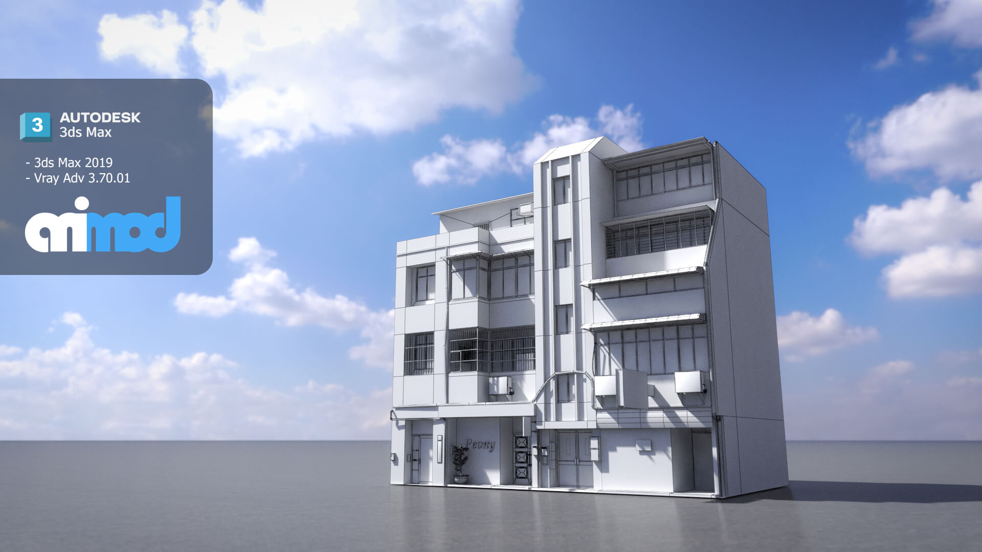 Tw House 004 - 3D Model by animod