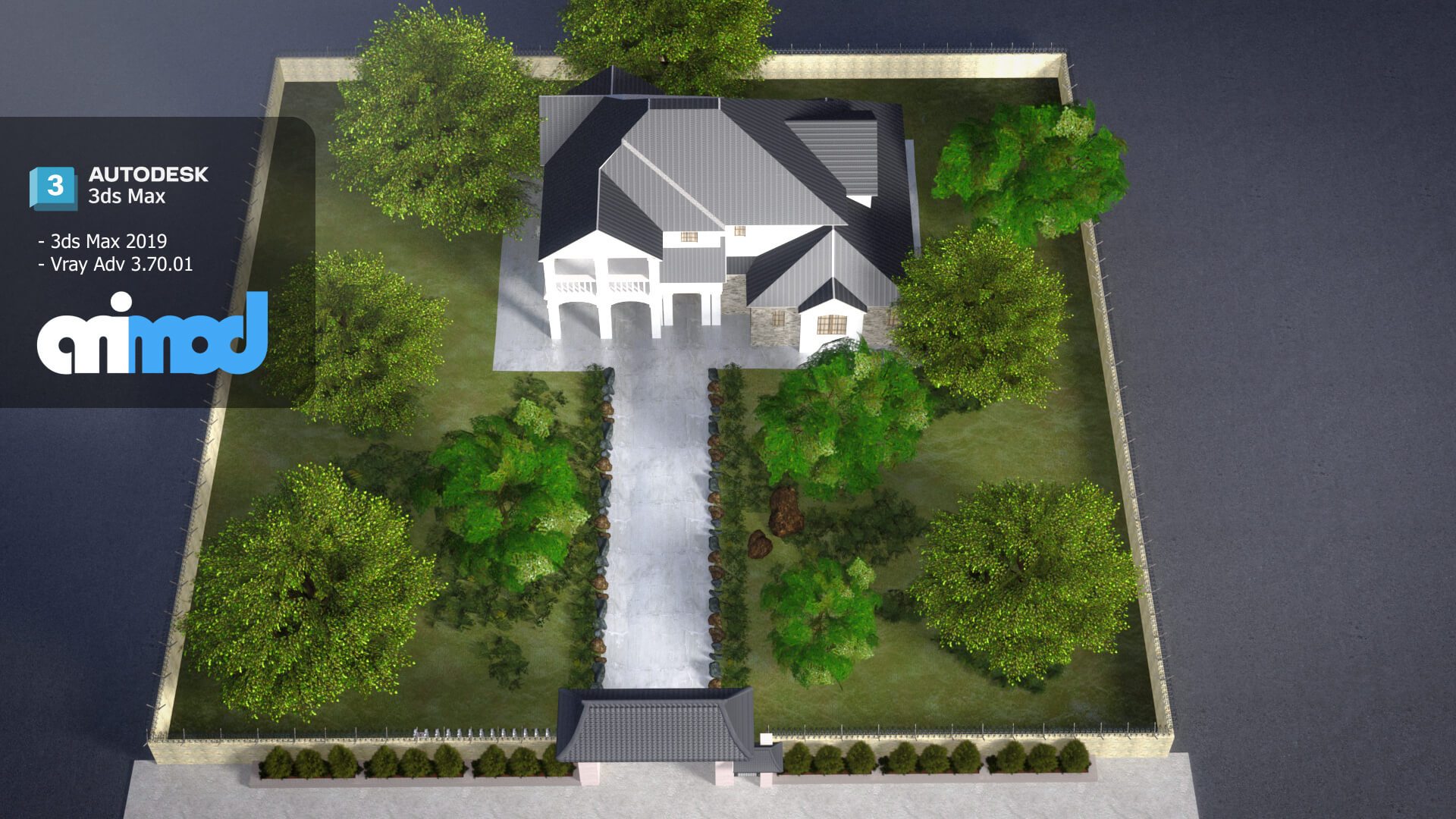 Tw House 006 - 3D Model by animod