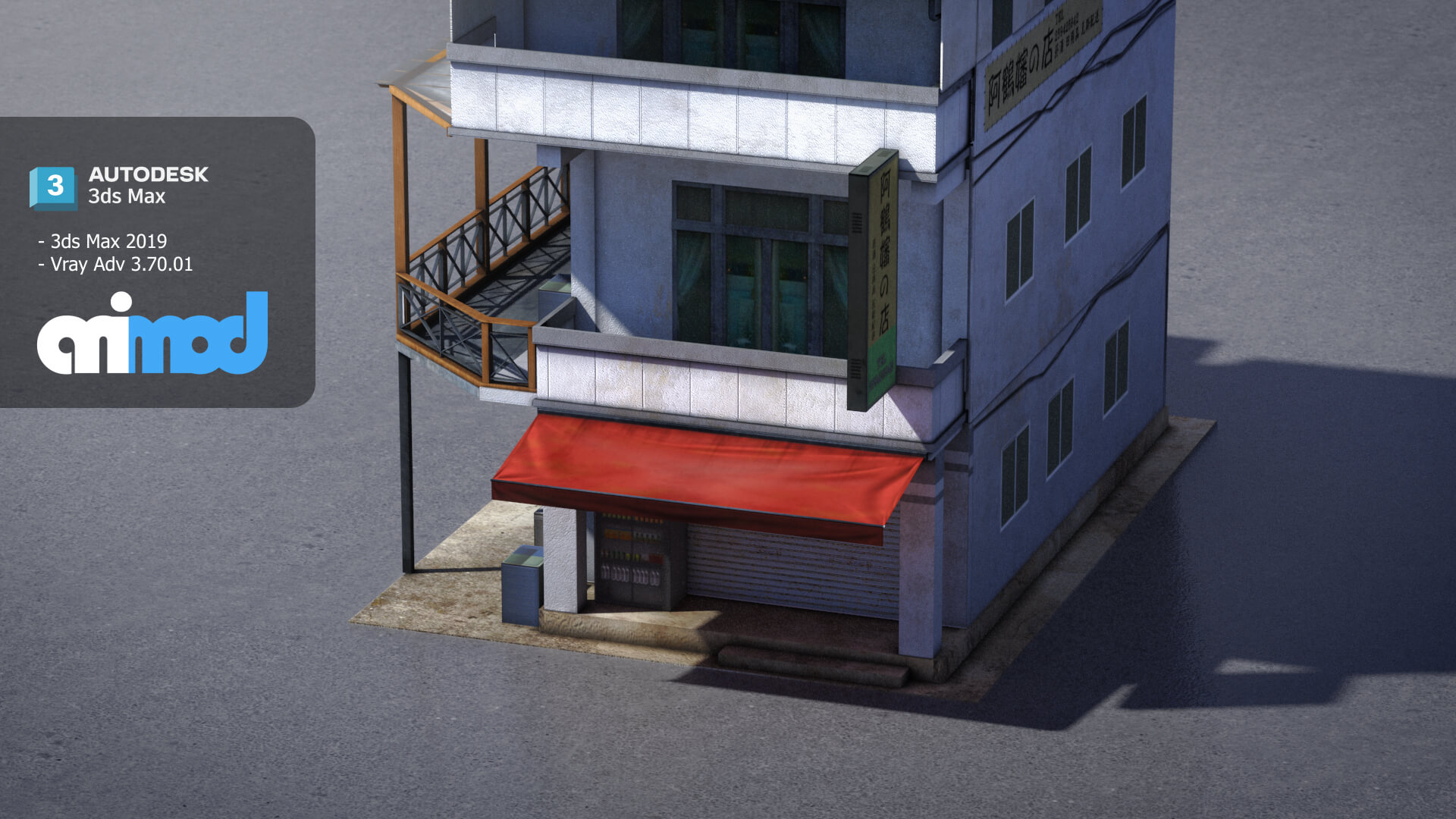 Tw House 010 - 3D Model by animod