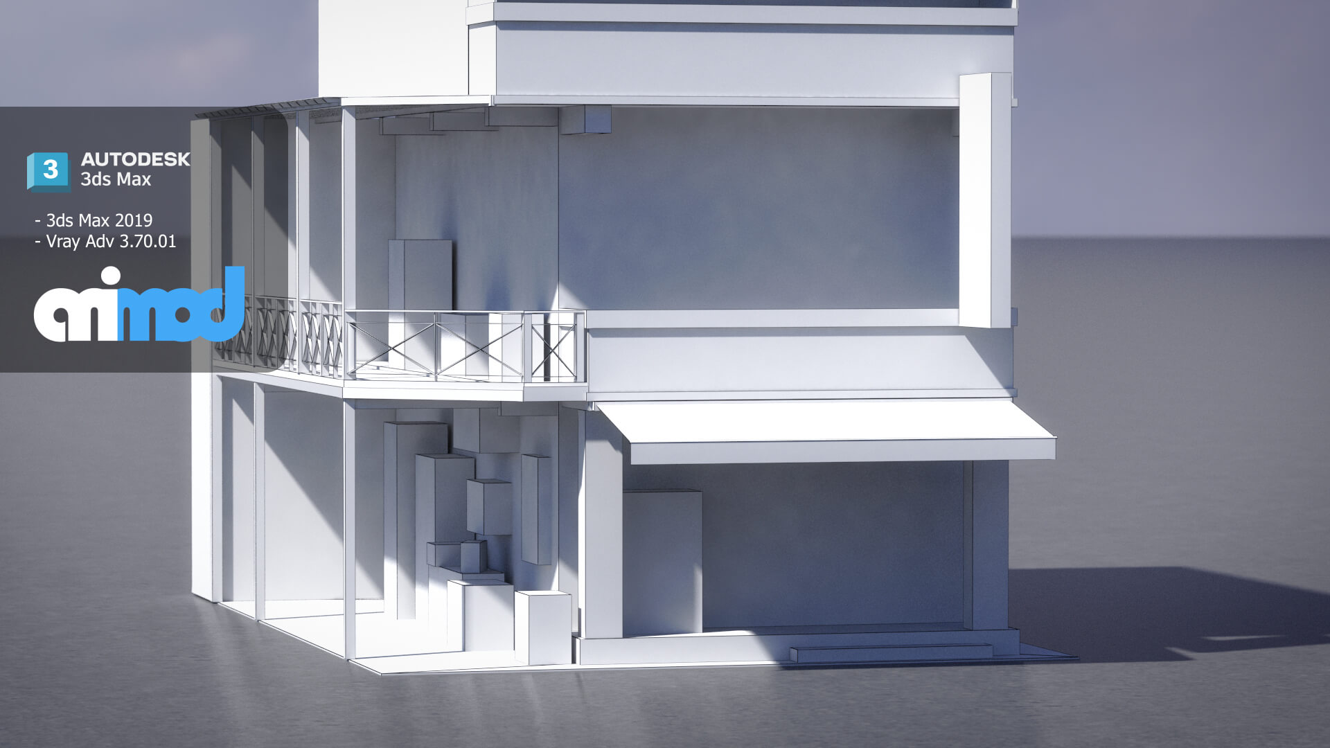 Tw House 010 - 3D Model by animod