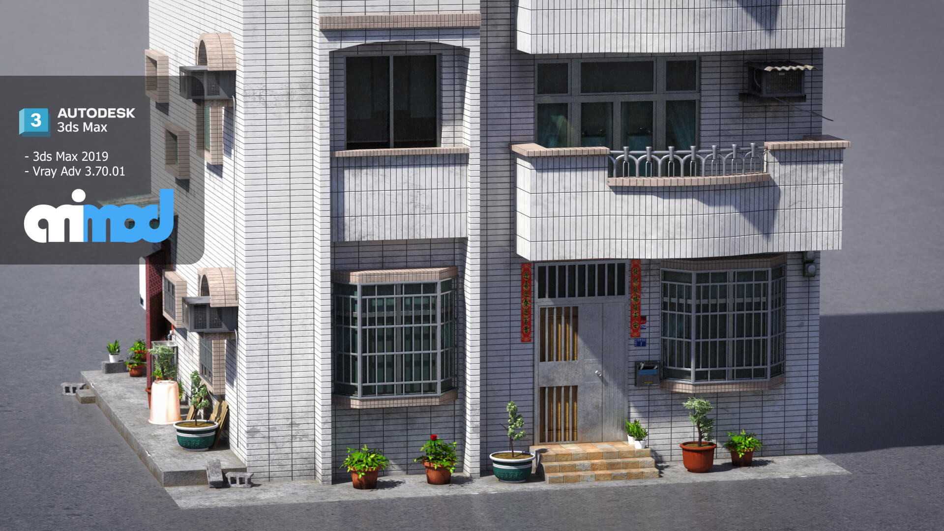 Tw House 012 - 3D Model by animod