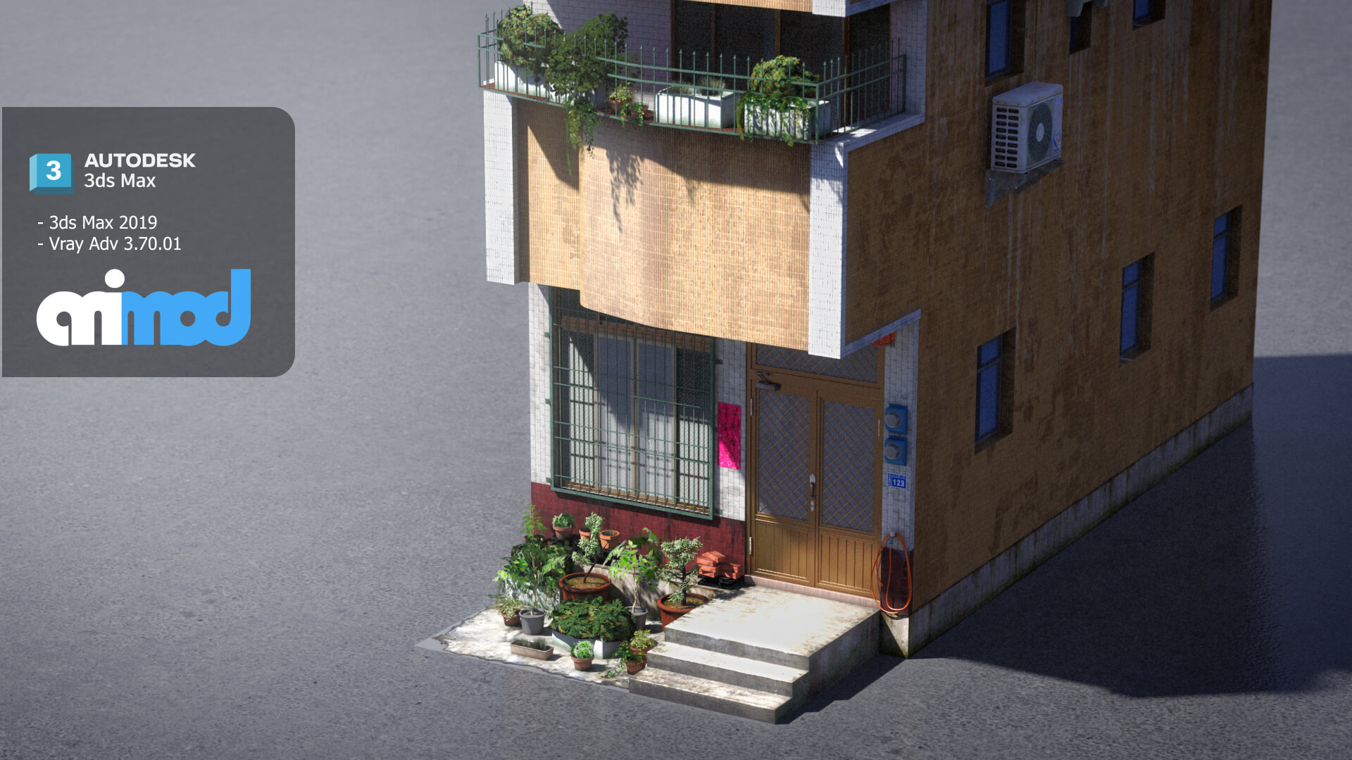 Tw House 013 - 3D Model by animod