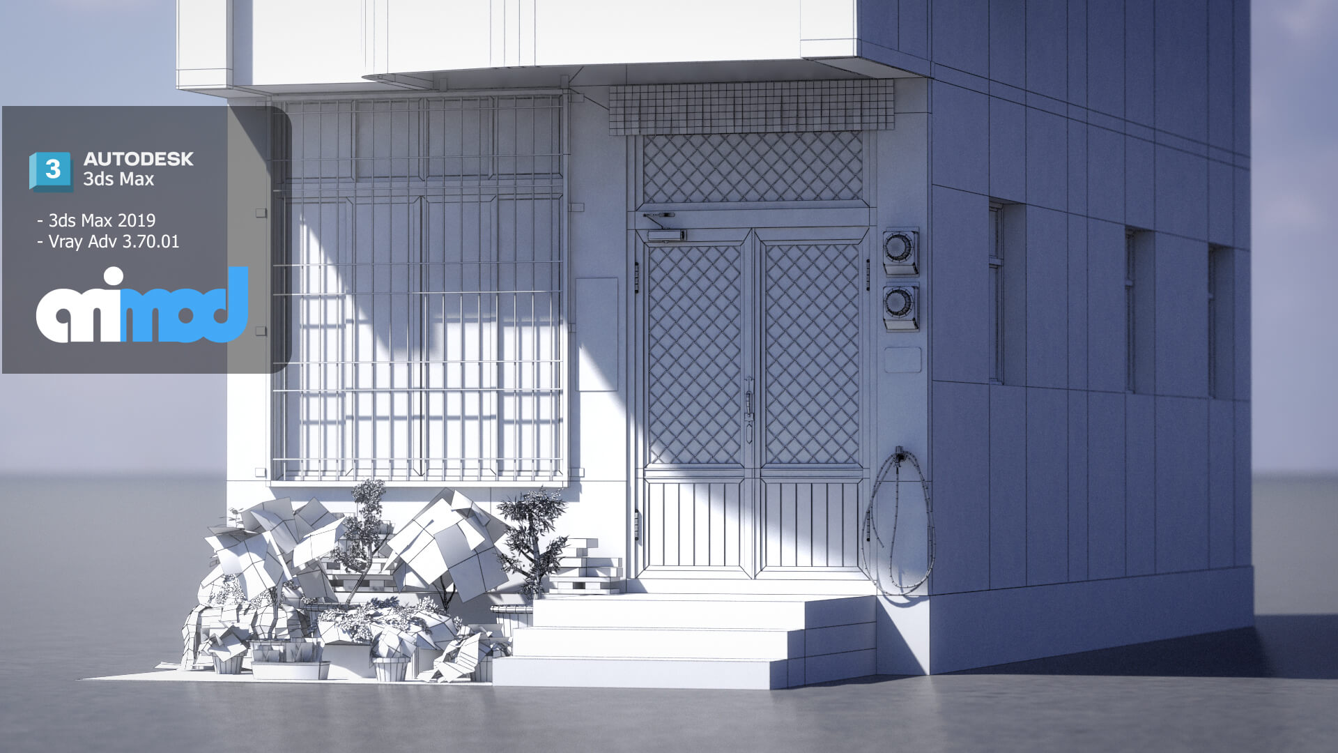 Tw House 013 - 3D Model by animod