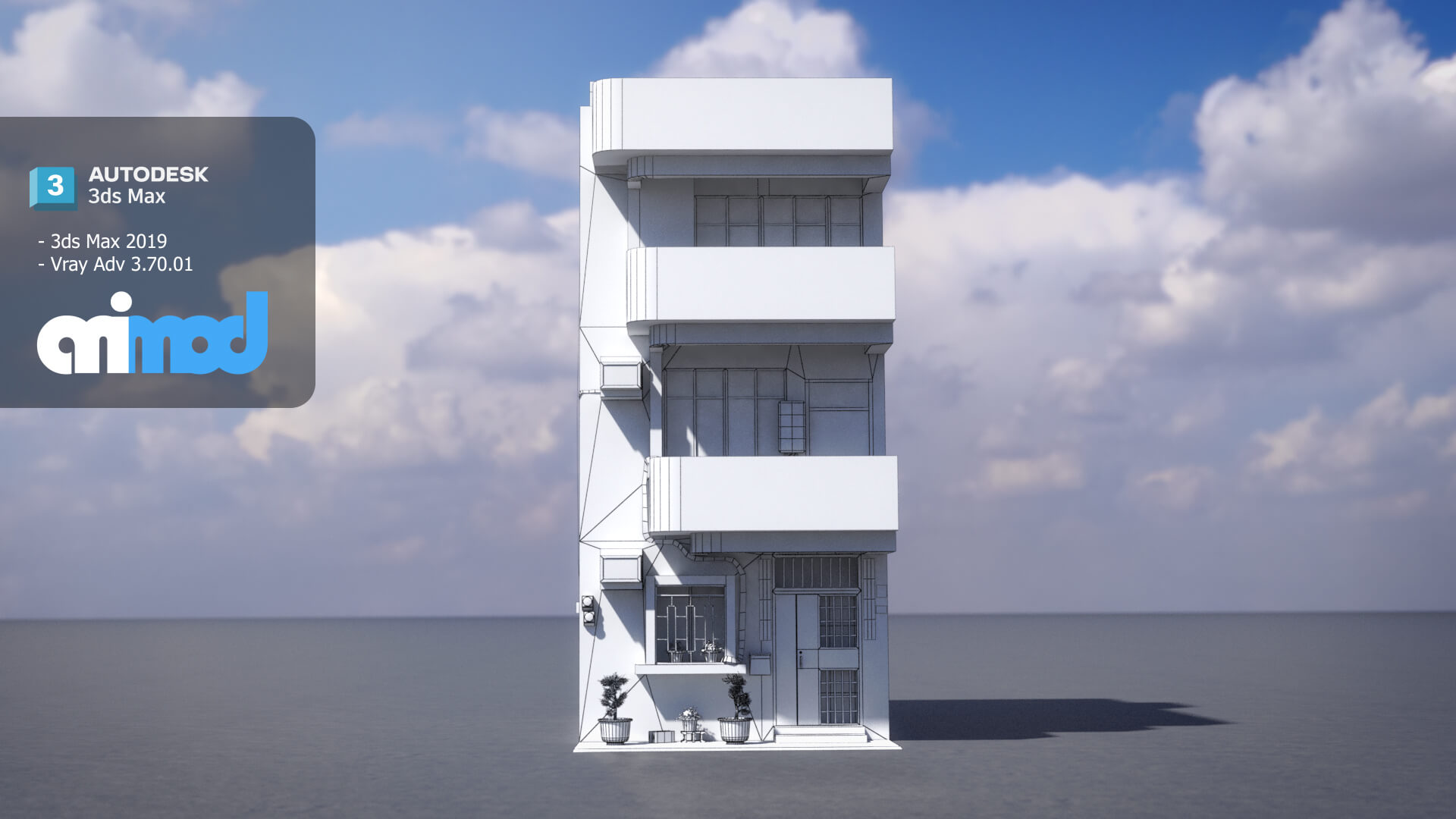 Tw House 014 - 3D Model by animod