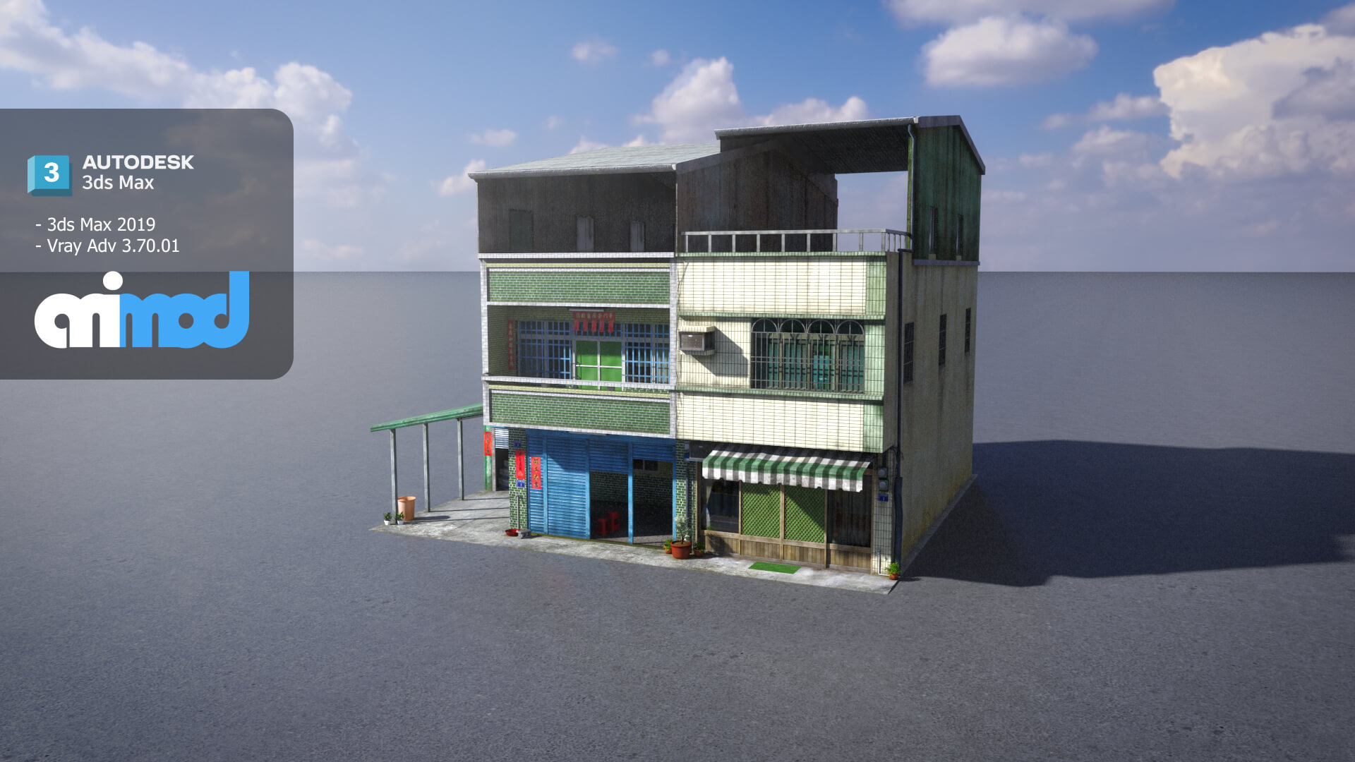 Tw House 016 - 3D Model by animod