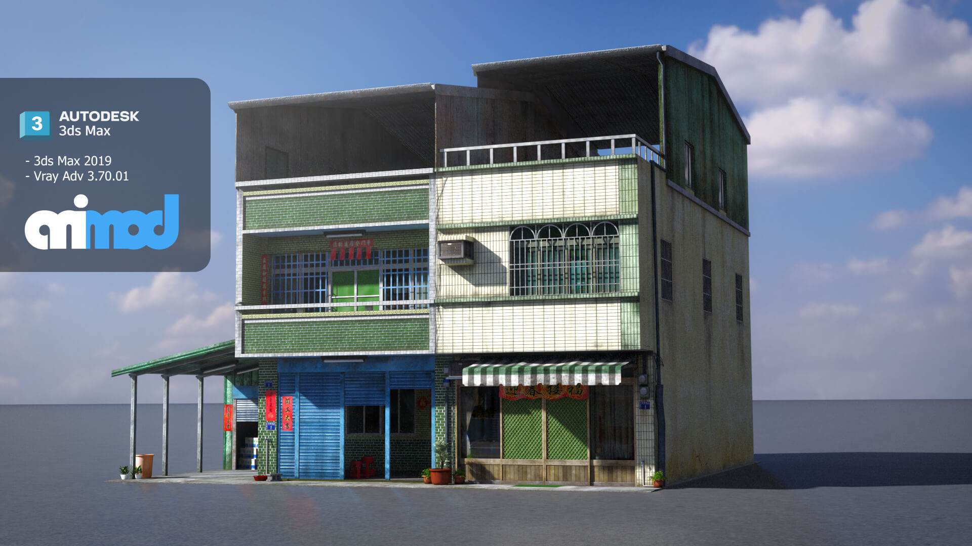 Tw House 016 - 3D Model by animod