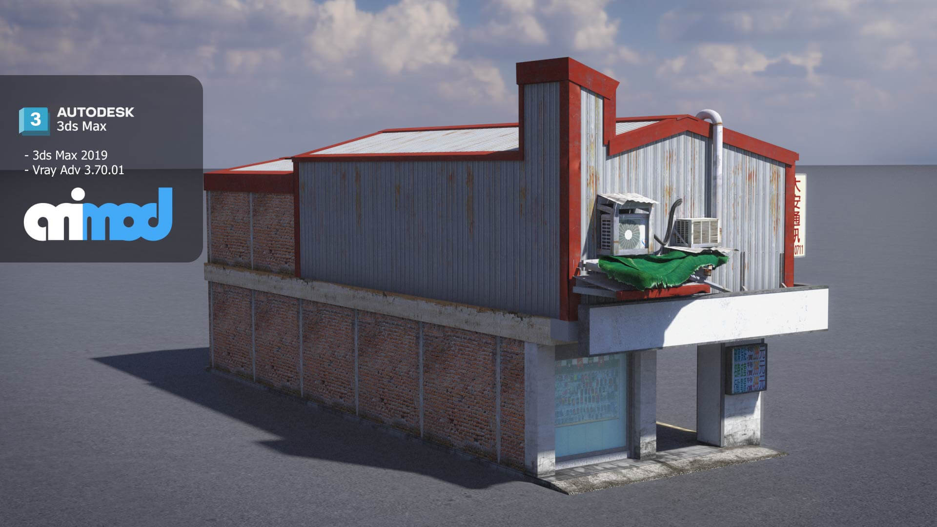 Tw House 017 - 3D Model by animod