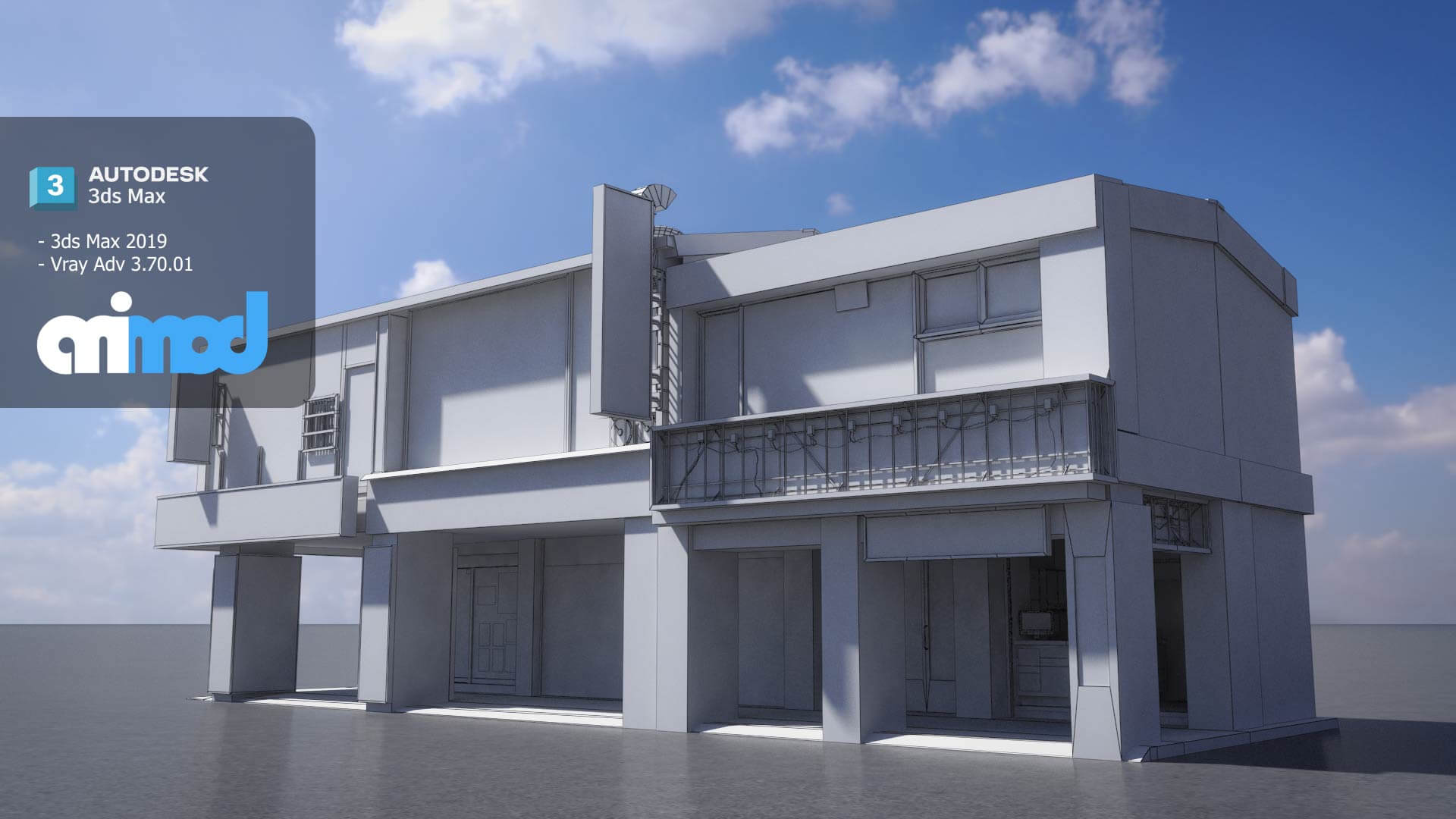 Tw House 017 - 3D Model by animod