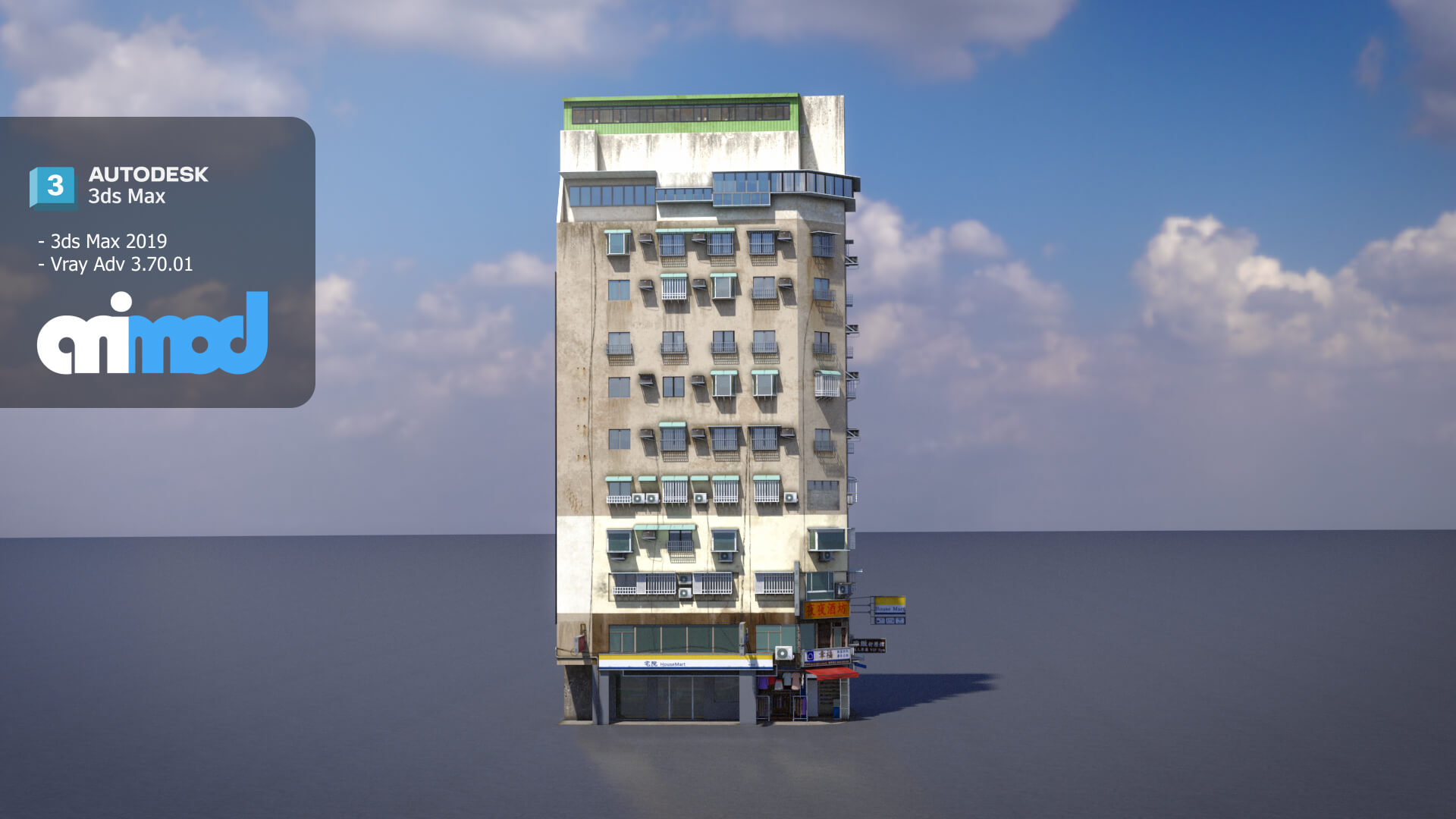 Tw House 019 - 3D Model by animod