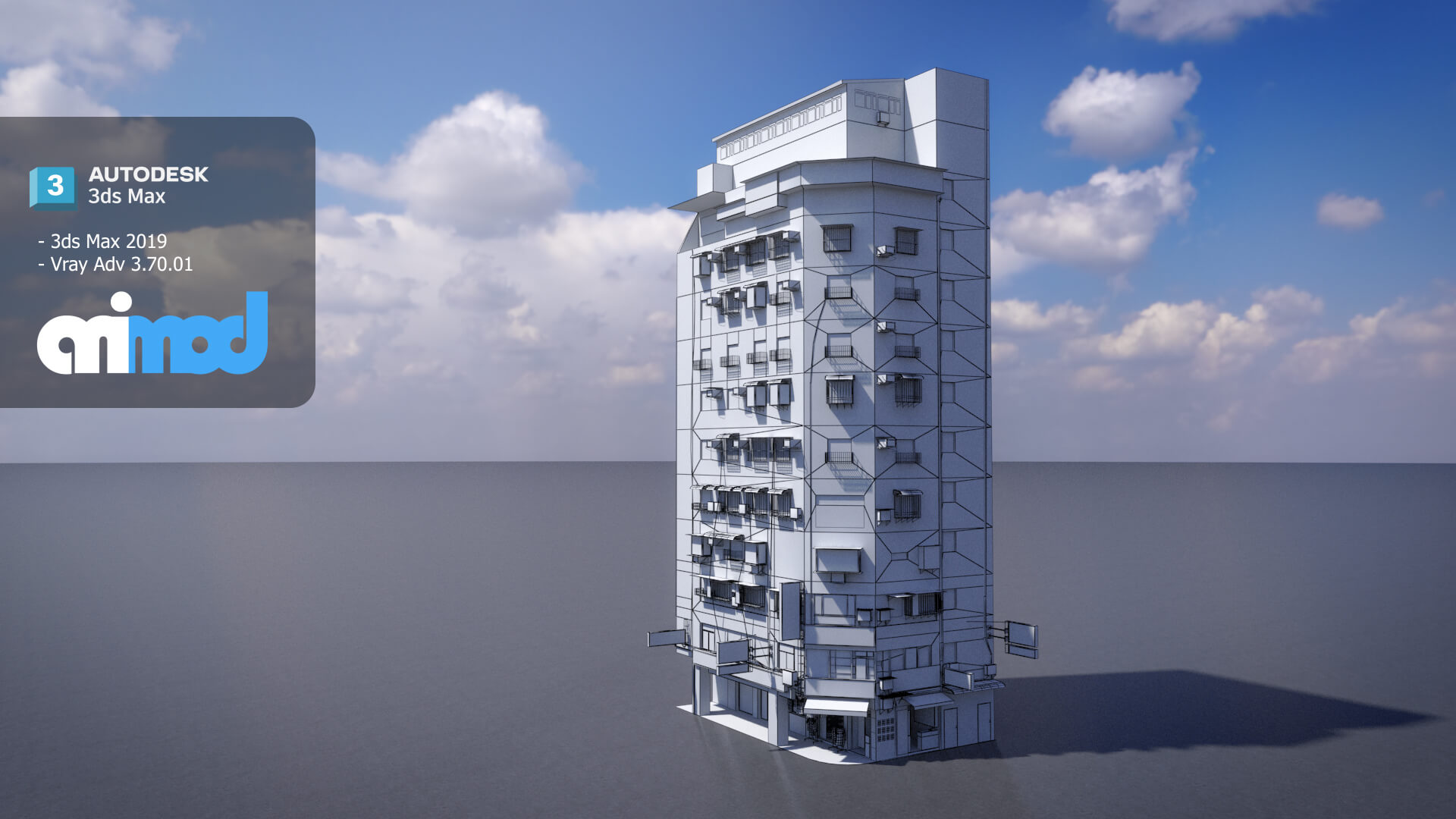 Tw House 019 - 3D Model by animod