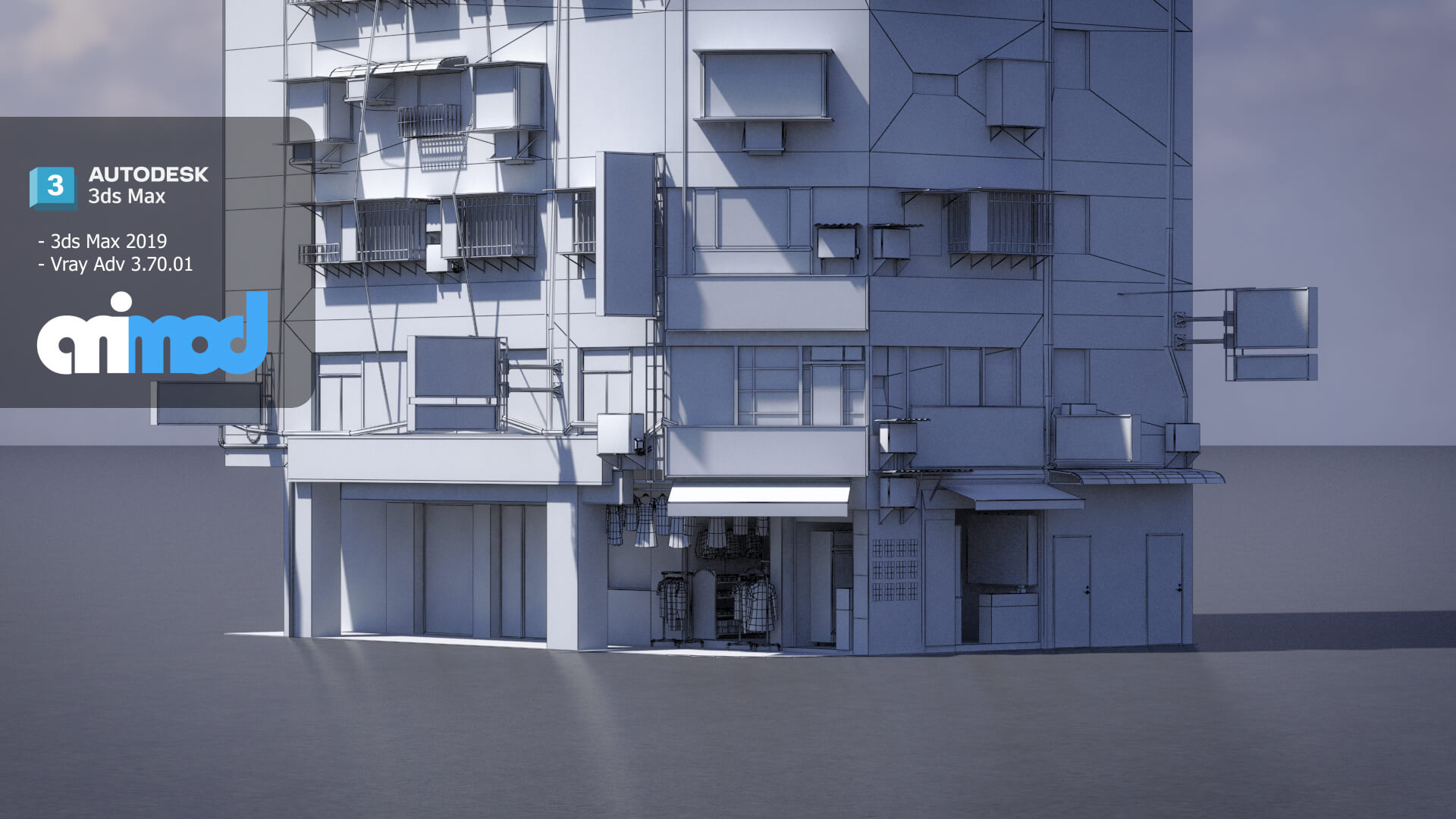 Tw House 019 - 3D Model by animod