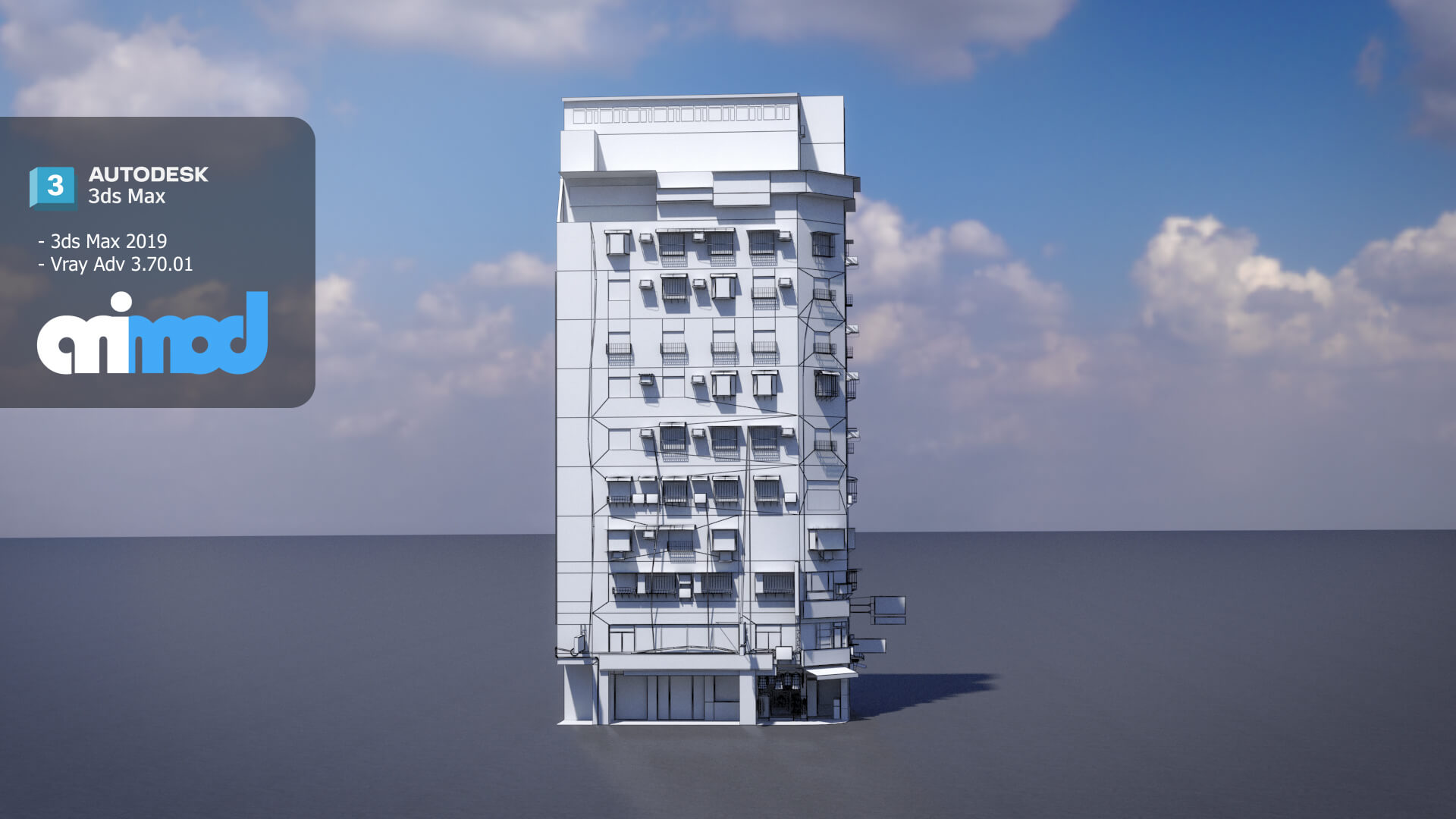 Tw House 019 - 3D Model by animod