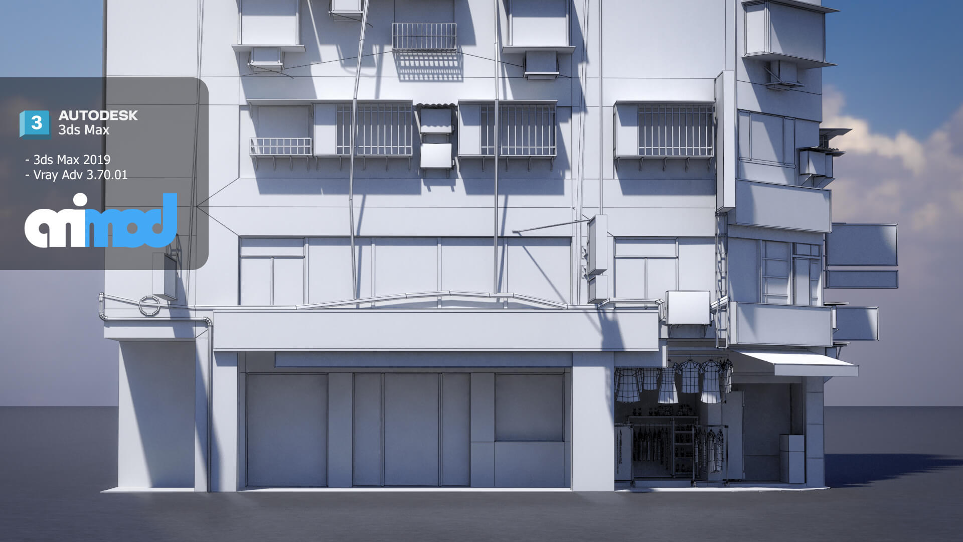 Tw House 019 - 3D Model by animod