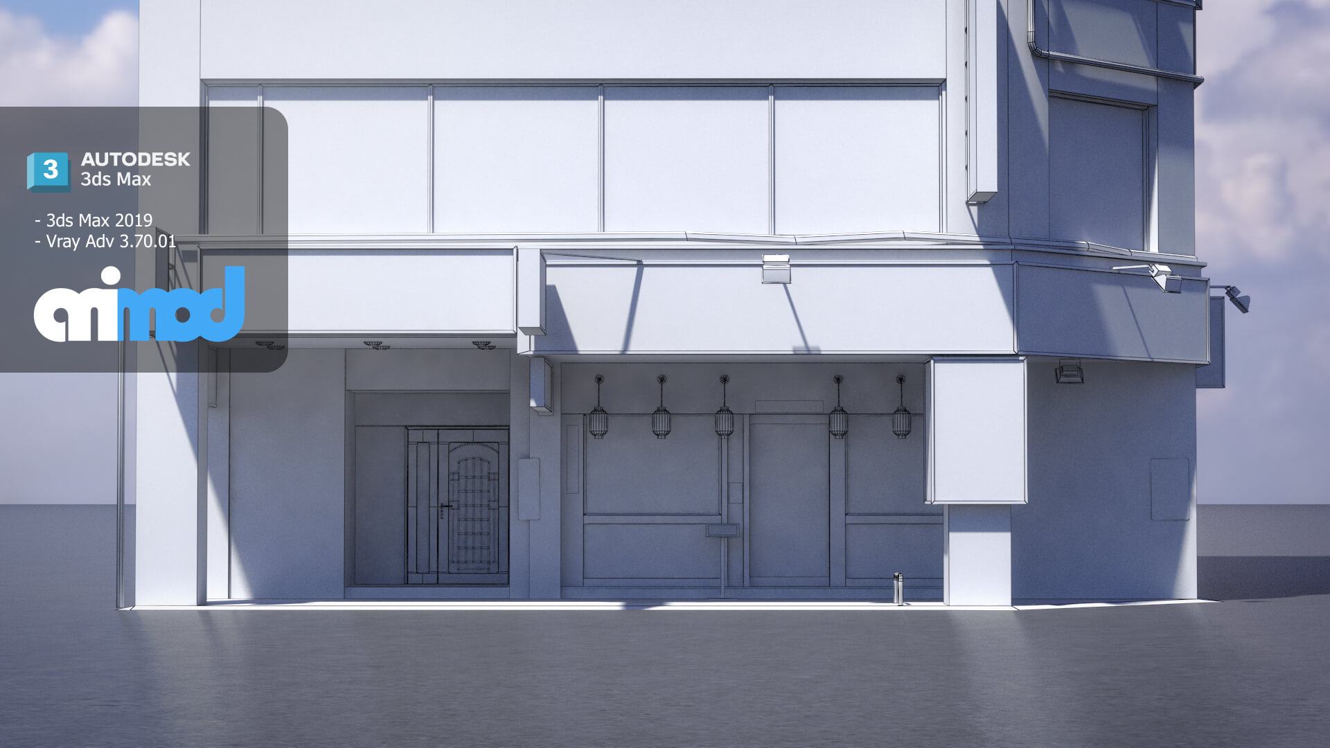 Tw House 020 - 3D Model by animod